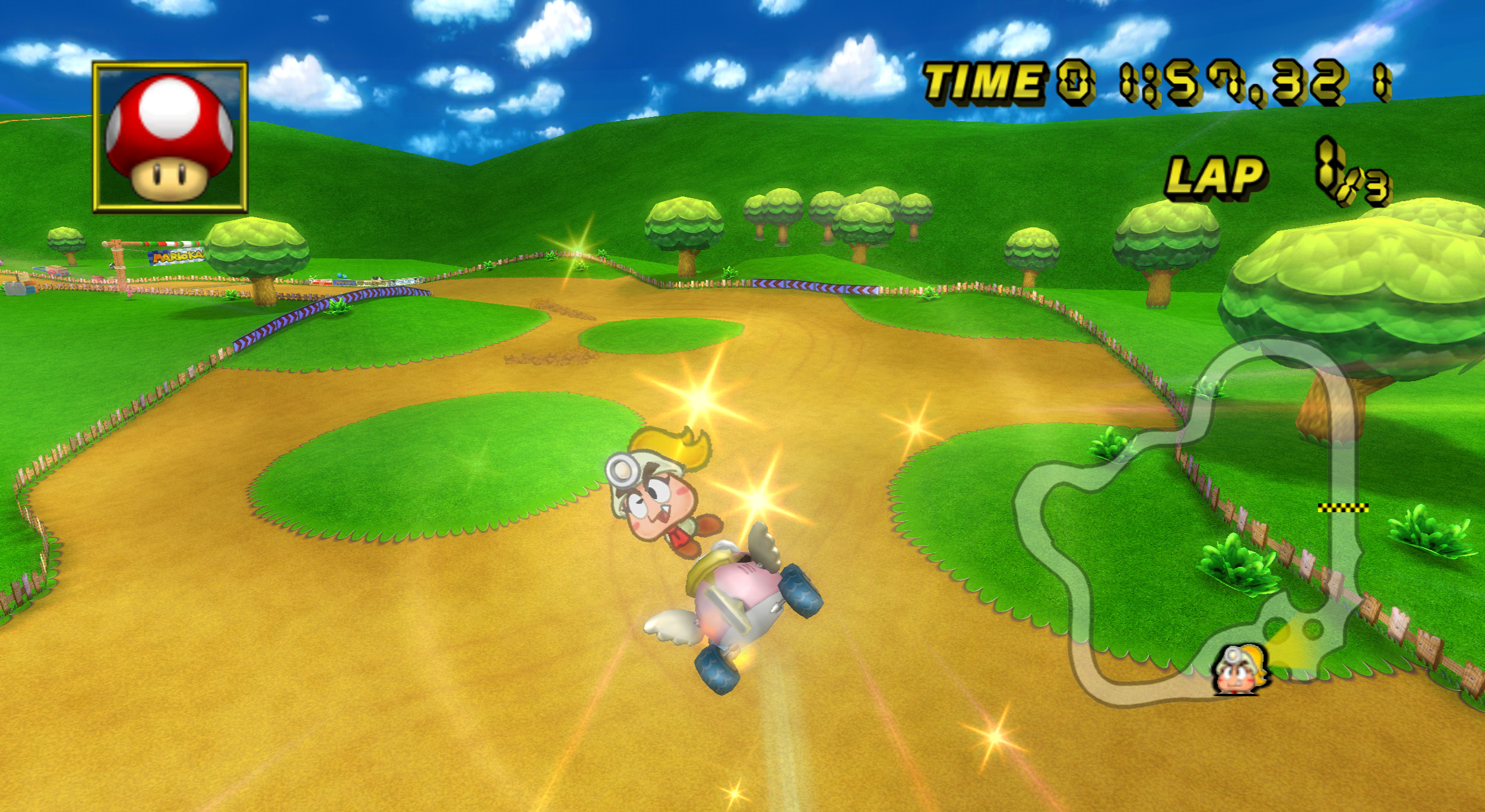 Goombella (TTYD Model) CONSOLE SAFE! V1.3b Mod for Mario Kart Wii ...