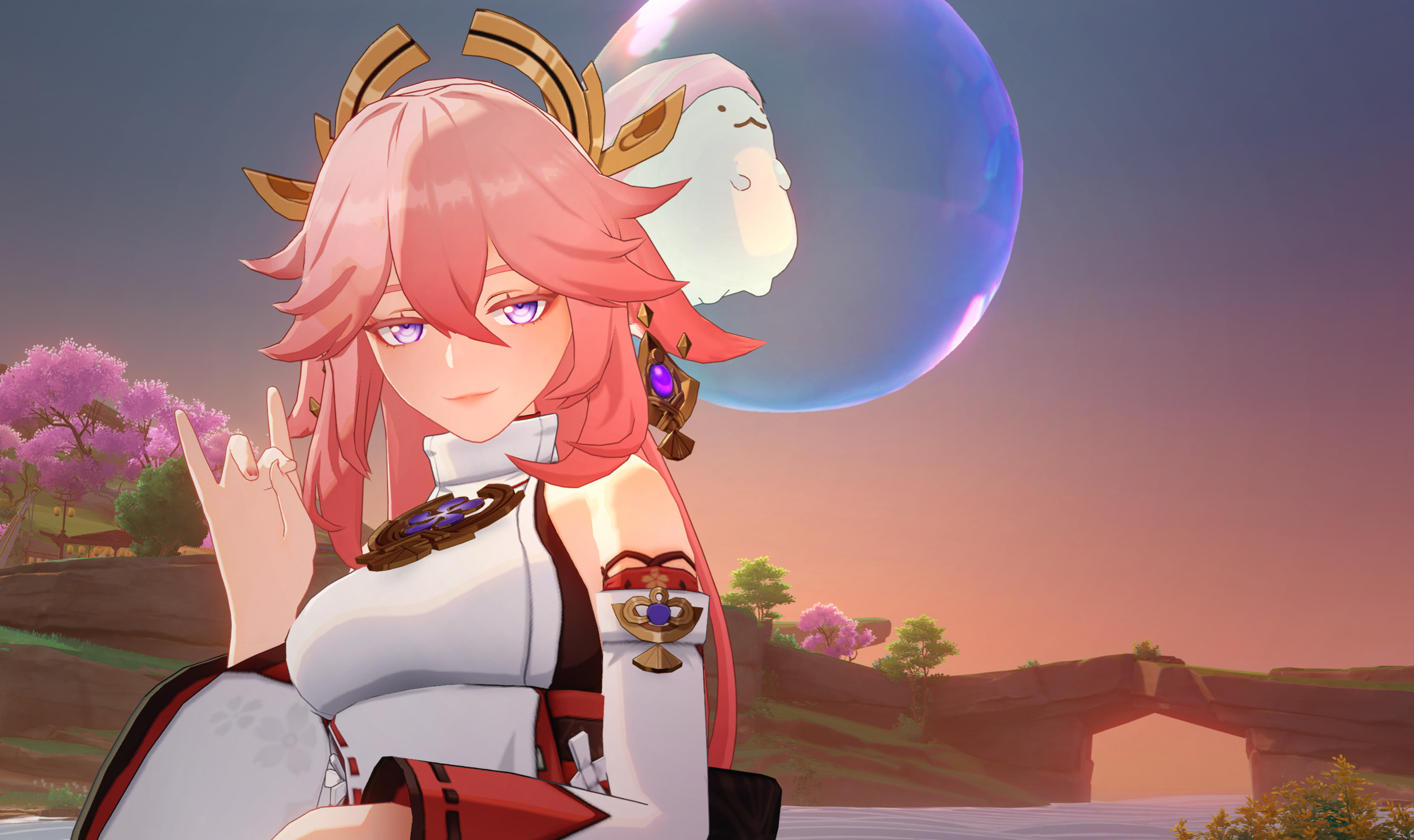 Fluffy Yae Miko Mod for Genshin Impact | GI Mods
