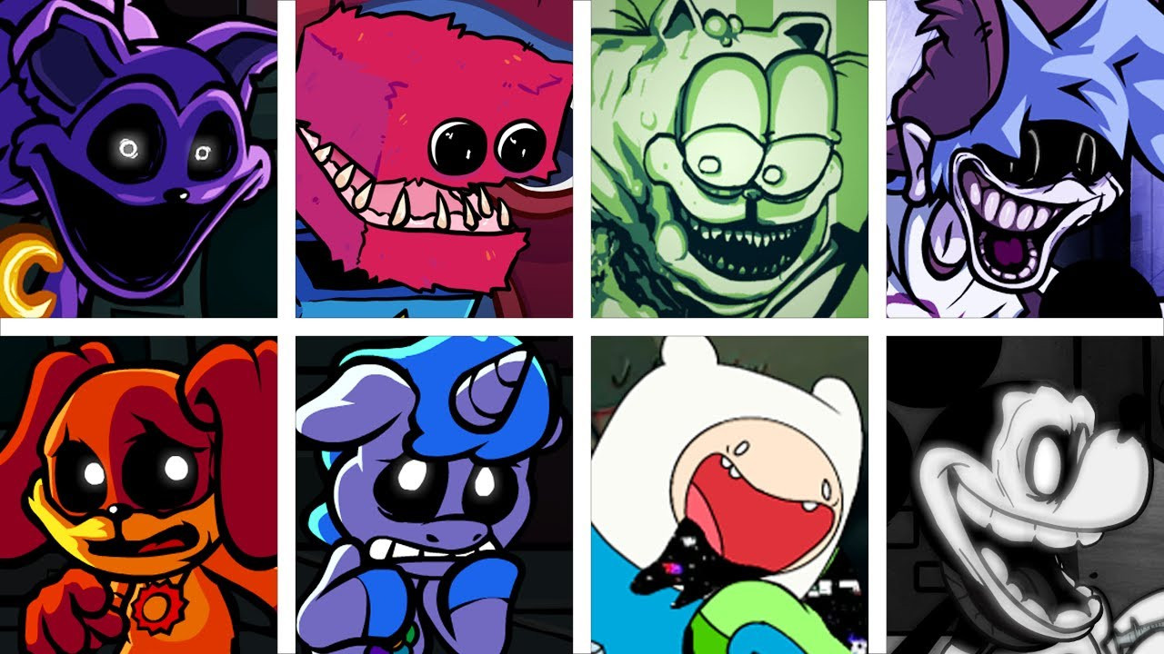 Sleep Well but Every Turn Different Characters Sin Mod for Friday Night ...