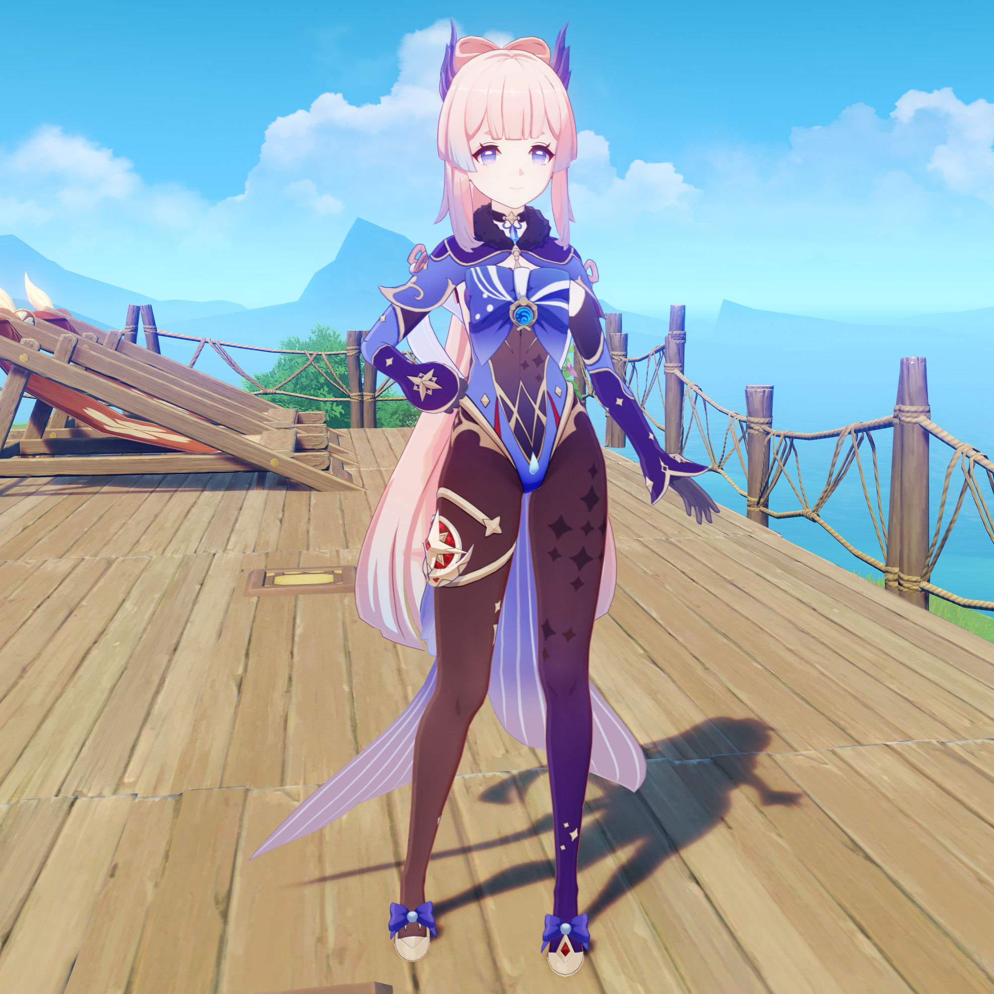 kokomi mona outfit(+toggle) Mod for Genshin Impact | GI Mods