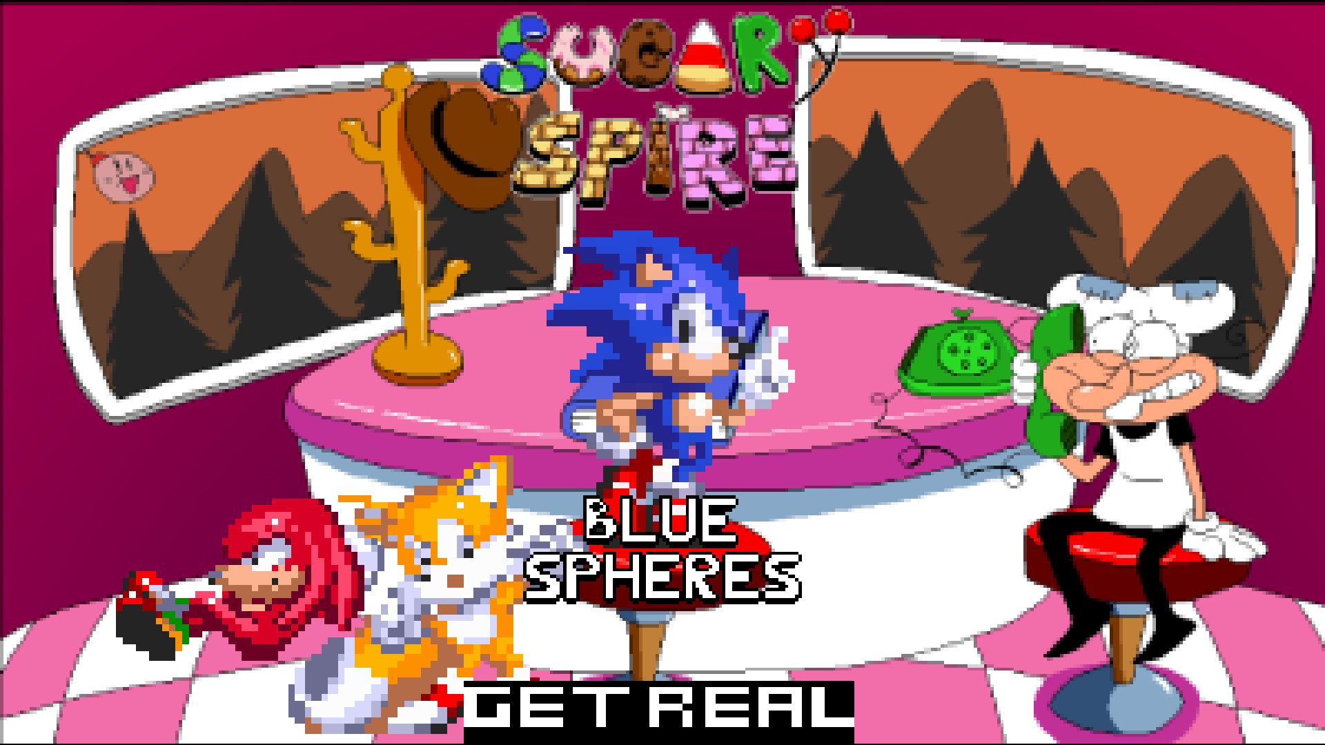 Sugary spire demo 1 styled menu Mod for Sonic 3 A.I.R. | S3AIR Mods