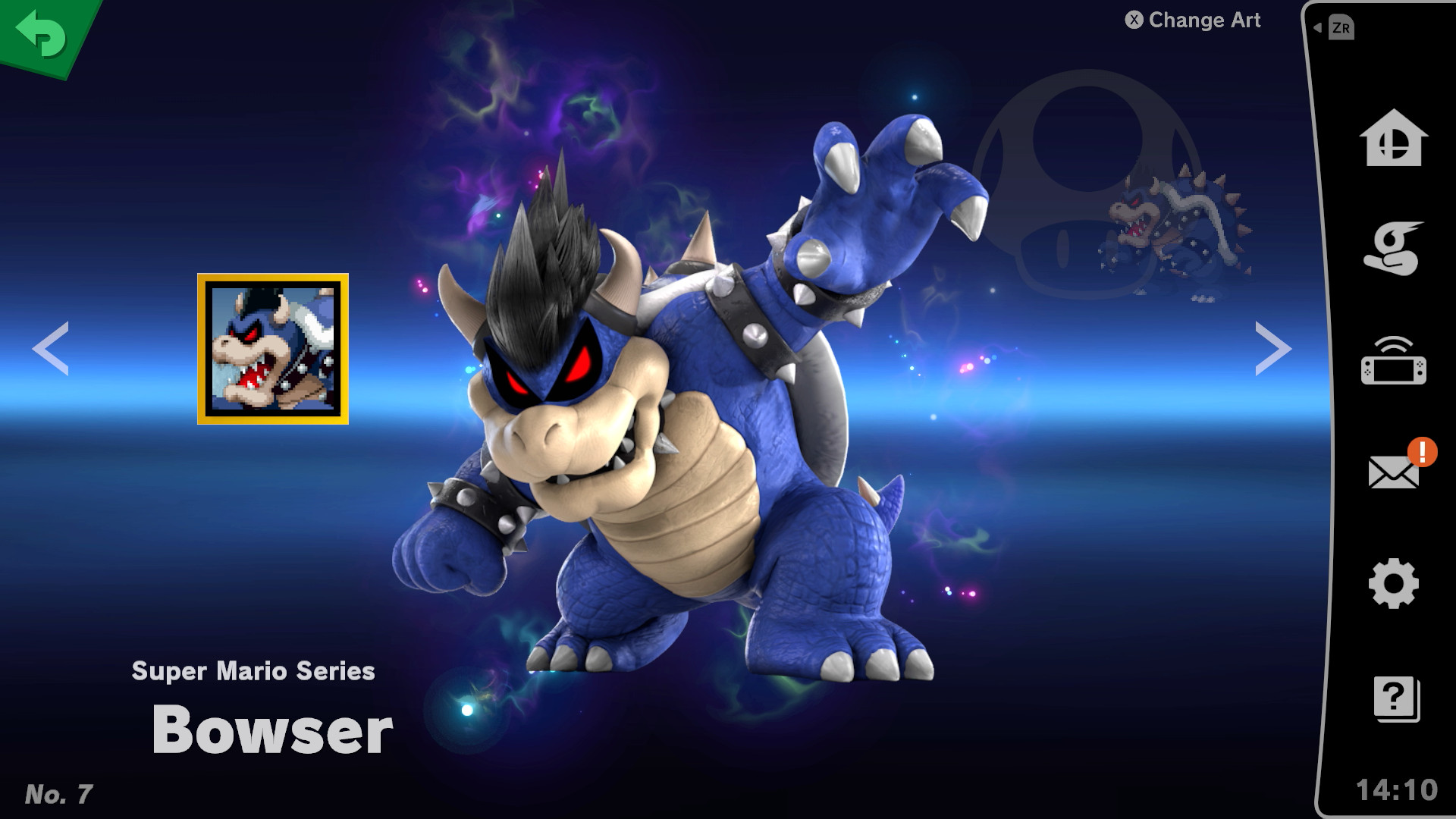 Bowser Escuro E Bowser