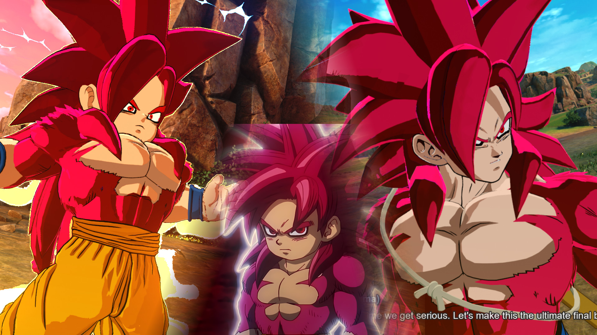 Goku Mini and Adult SSJ4 (Daima) [New Slot]Concept Mod for Dragon Ball ...
