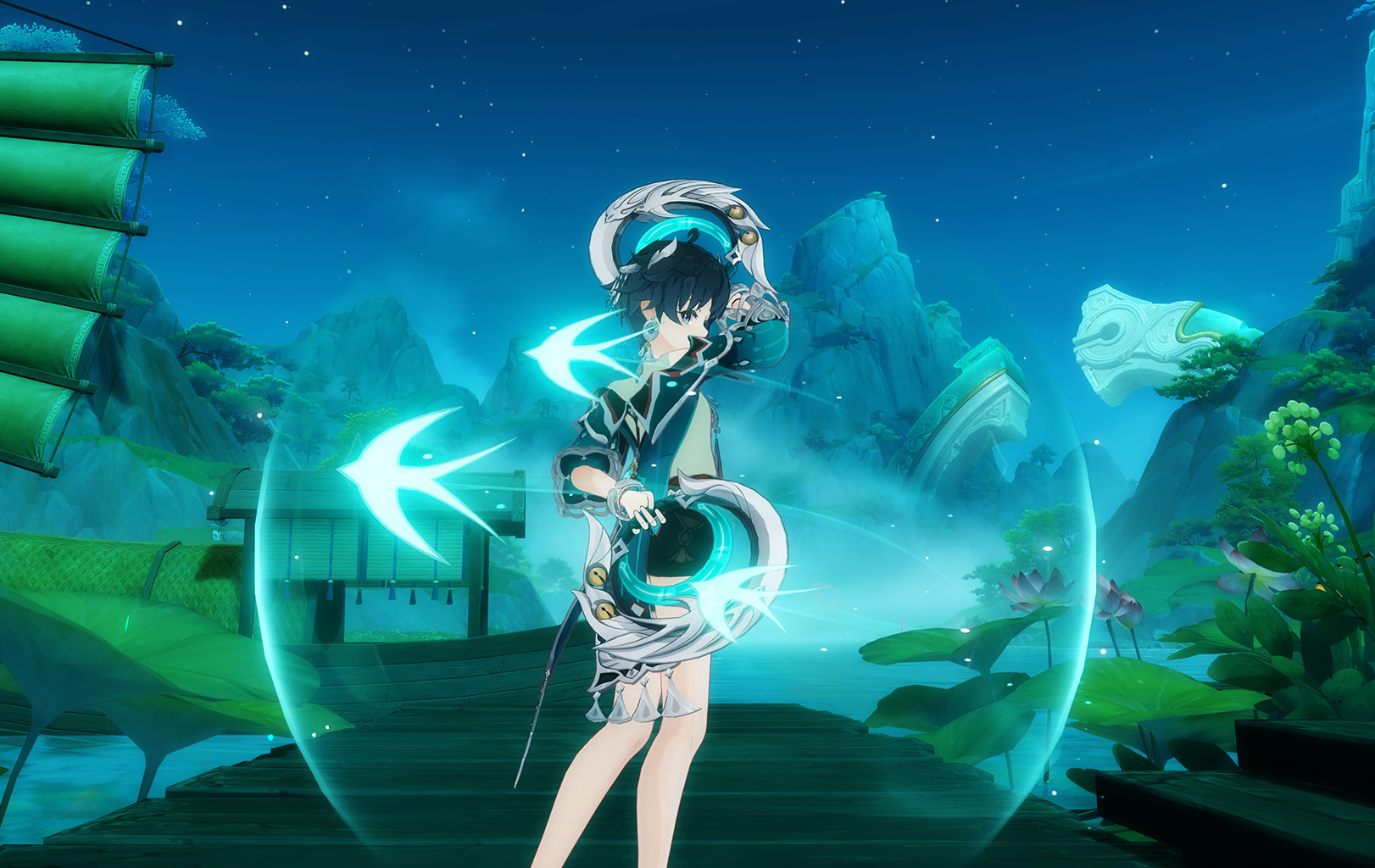 Male Lan Yan Genderbend Mod for Genshin Impact | GI Mods