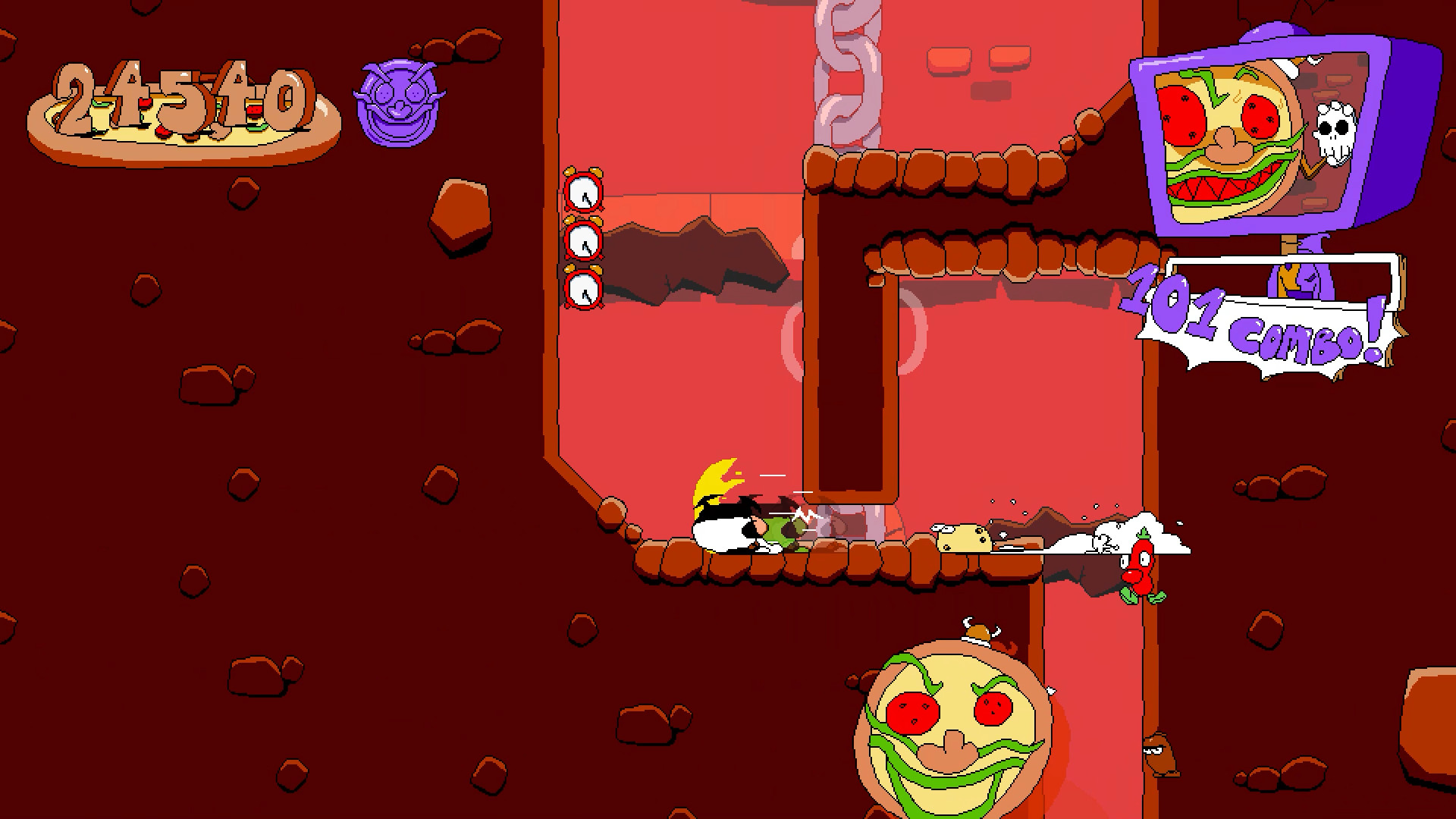 The "Pizzafaces" Patch Mod for Pizza Tower | PT Mods