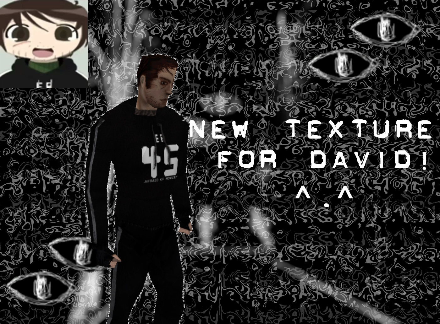 new textures for david! Mod for Afraid of Monsters | AoM Mods