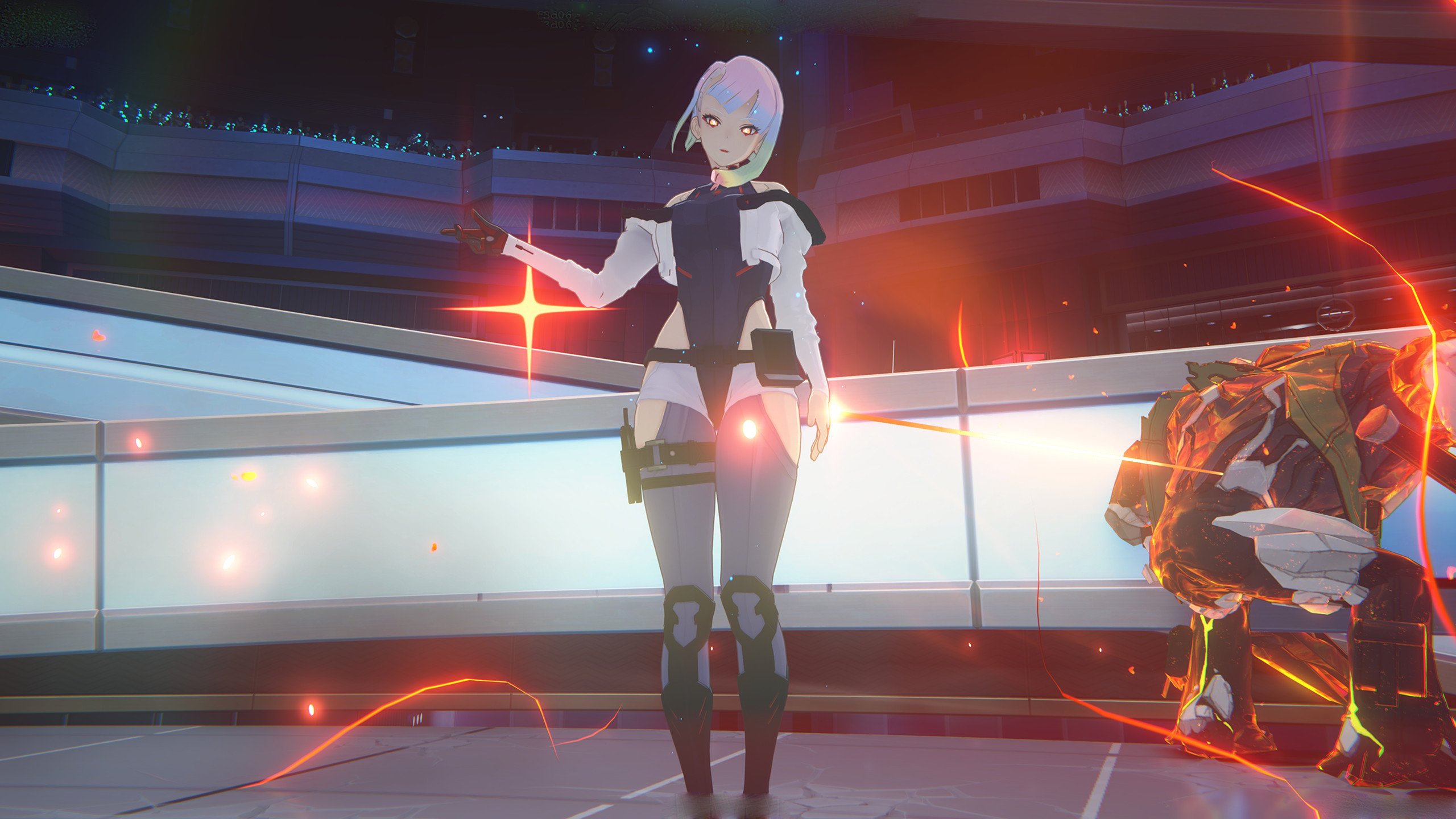 Evelyn as Edgerunner Lucy Mod for Zenless Zone Zero | ZZZ Mods