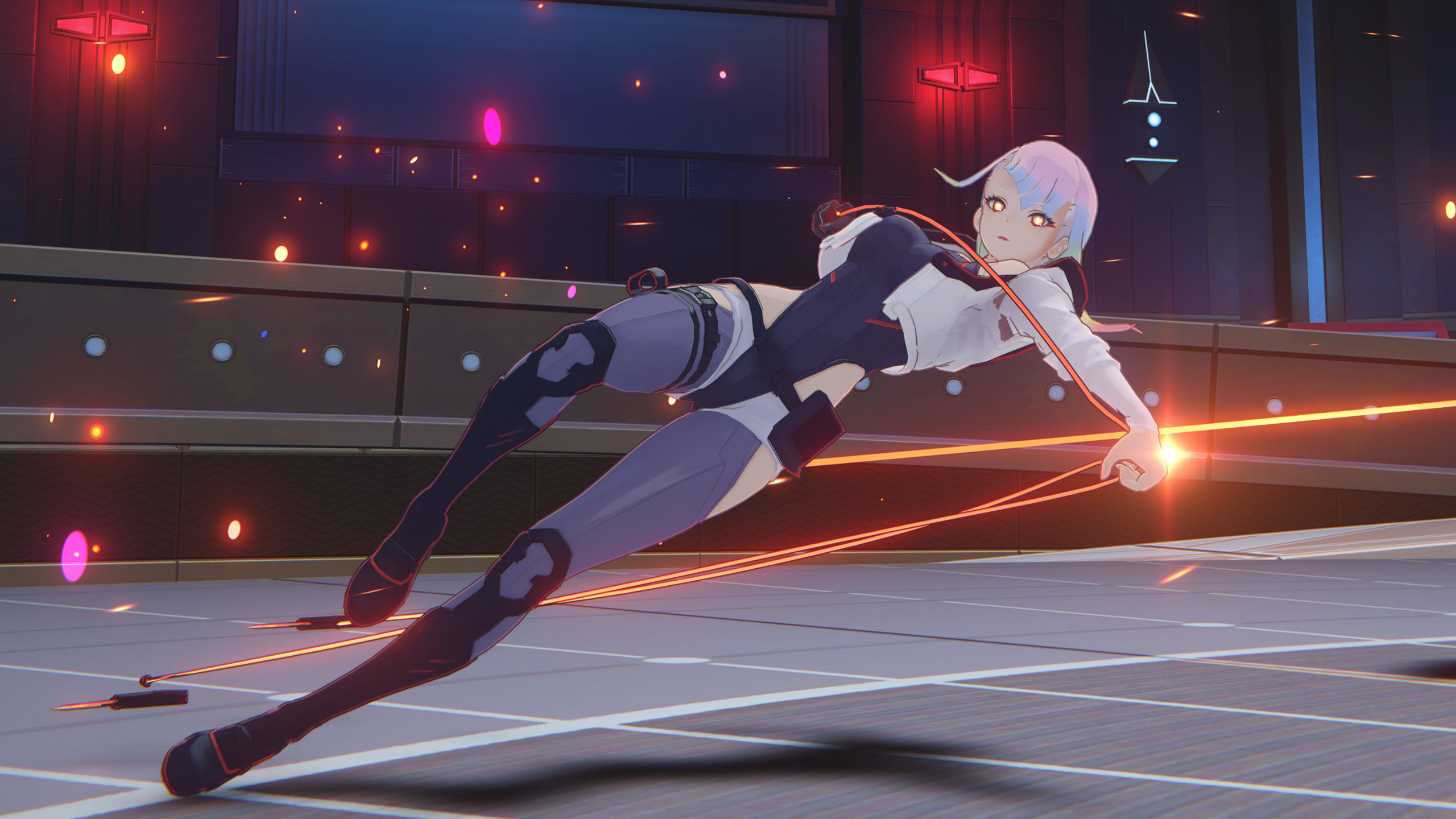 Evelyn as Edgerunner Lucy Mod for Zenless Zone Zero | ZZZ Mods