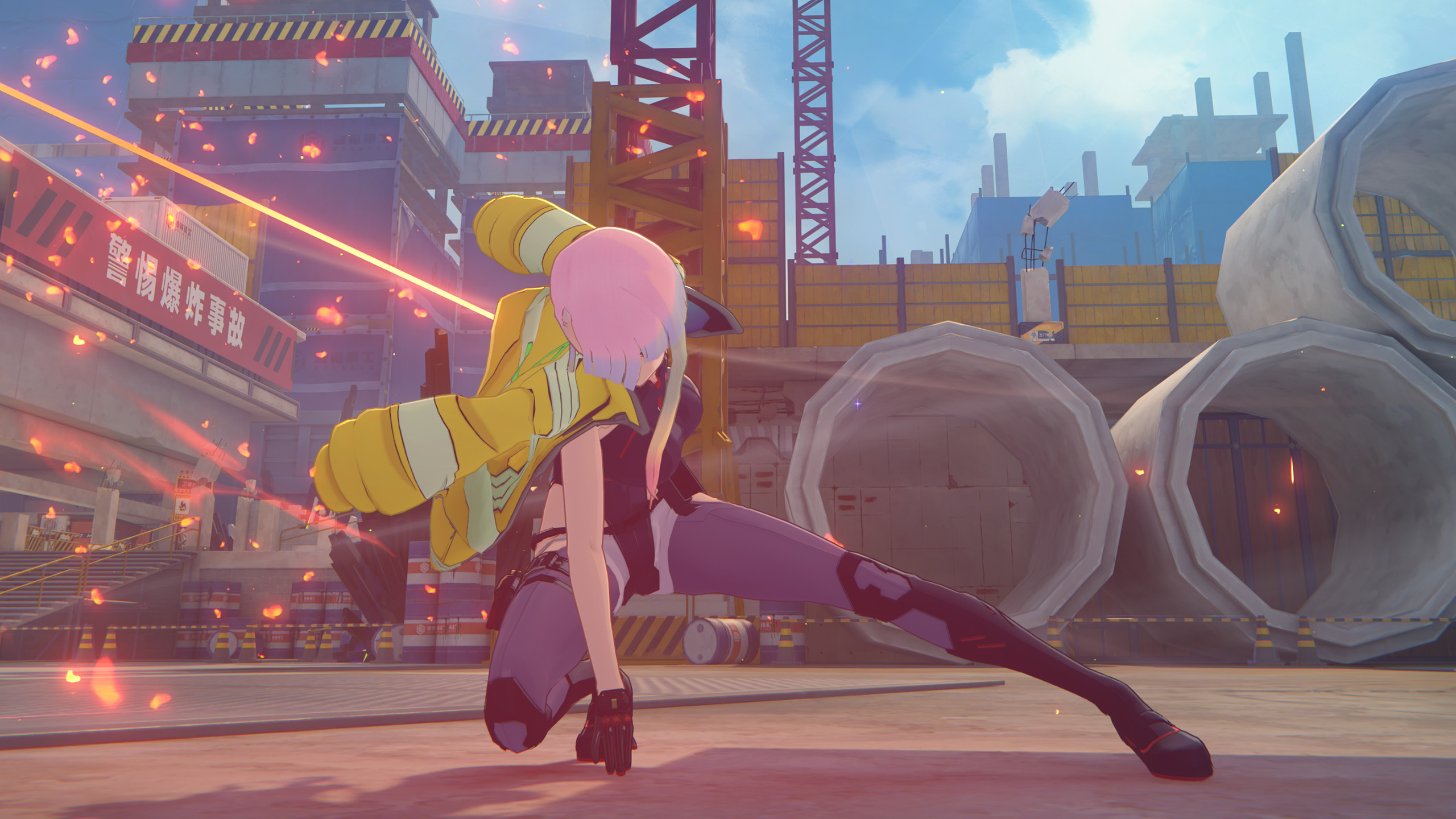 Evelyn as Edgerunner Lucy Mod for Zenless Zone Zero | ZZZ Mods