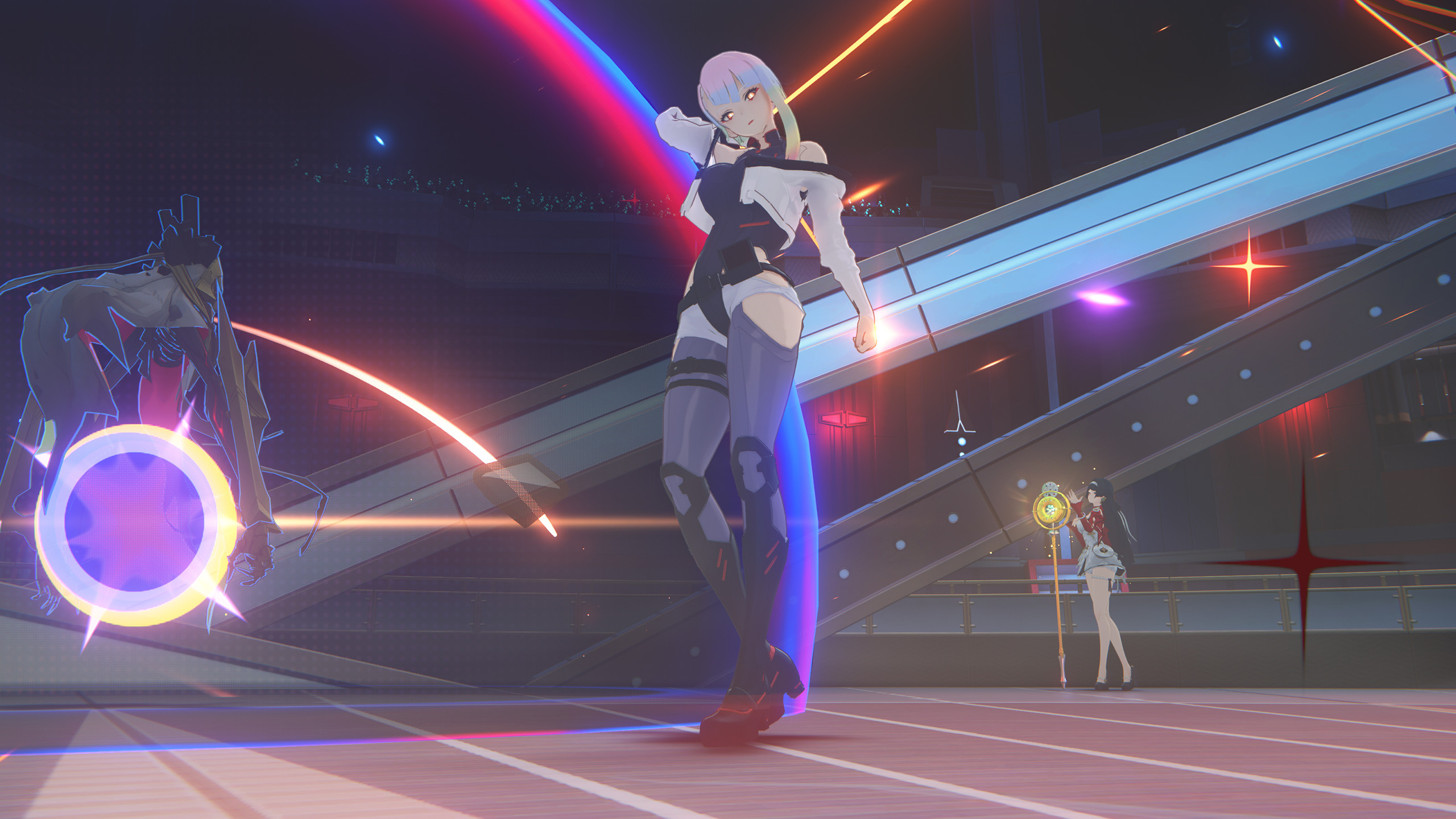 Evelyn as Edgerunner Lucy Mod for Zenless Zone Zero | ZZZ Mods