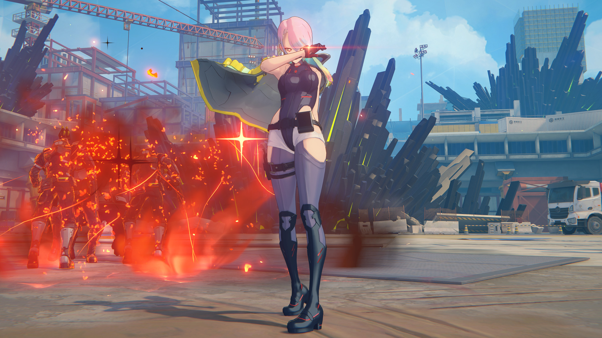 Evelyn as Edgerunner Lucy Mod for Zenless Zone Zero | ZZZ Mods