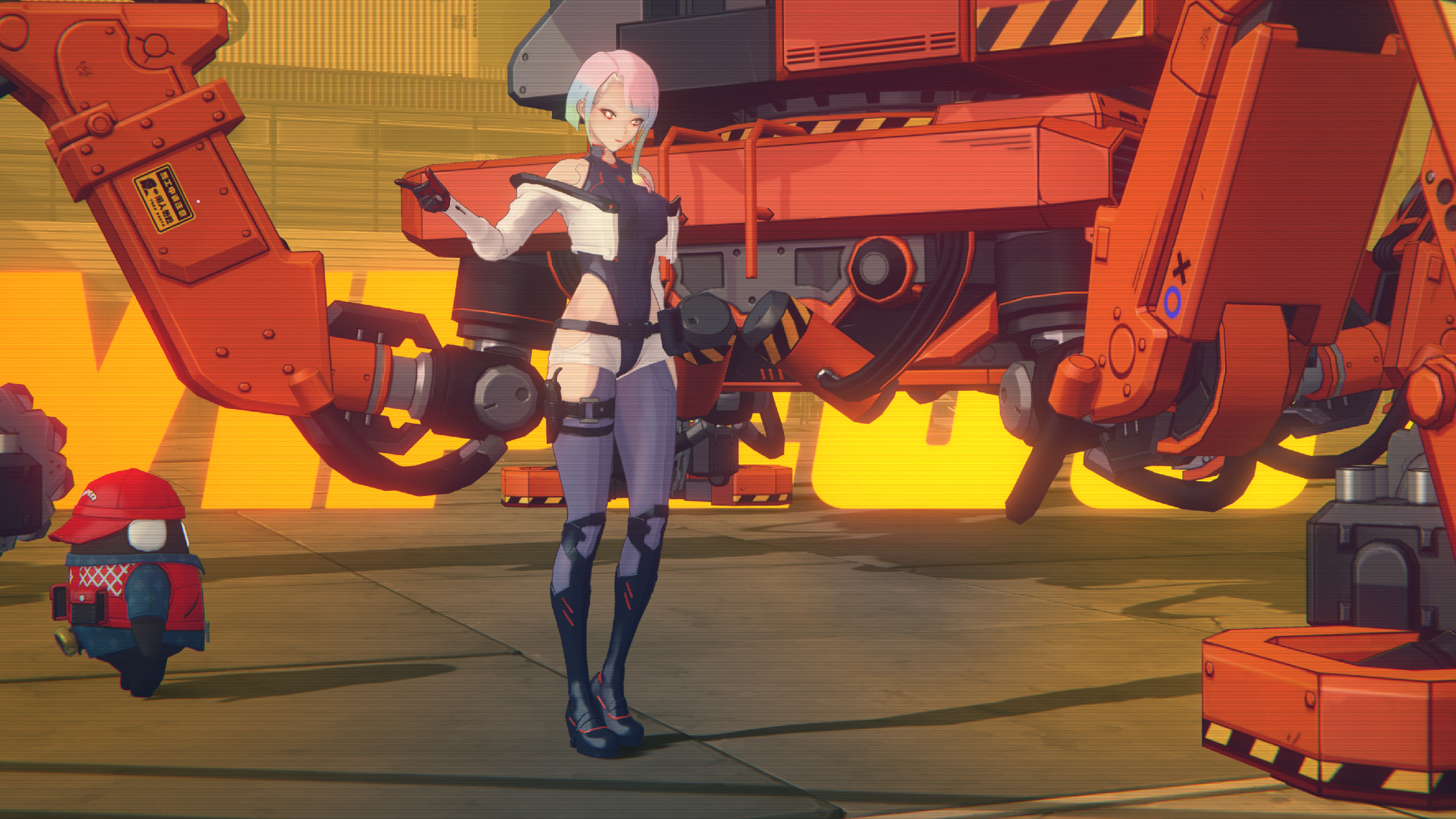 Evelyn as Edgerunner Lucy Mod for Zenless Zone Zero | ZZZ Mods