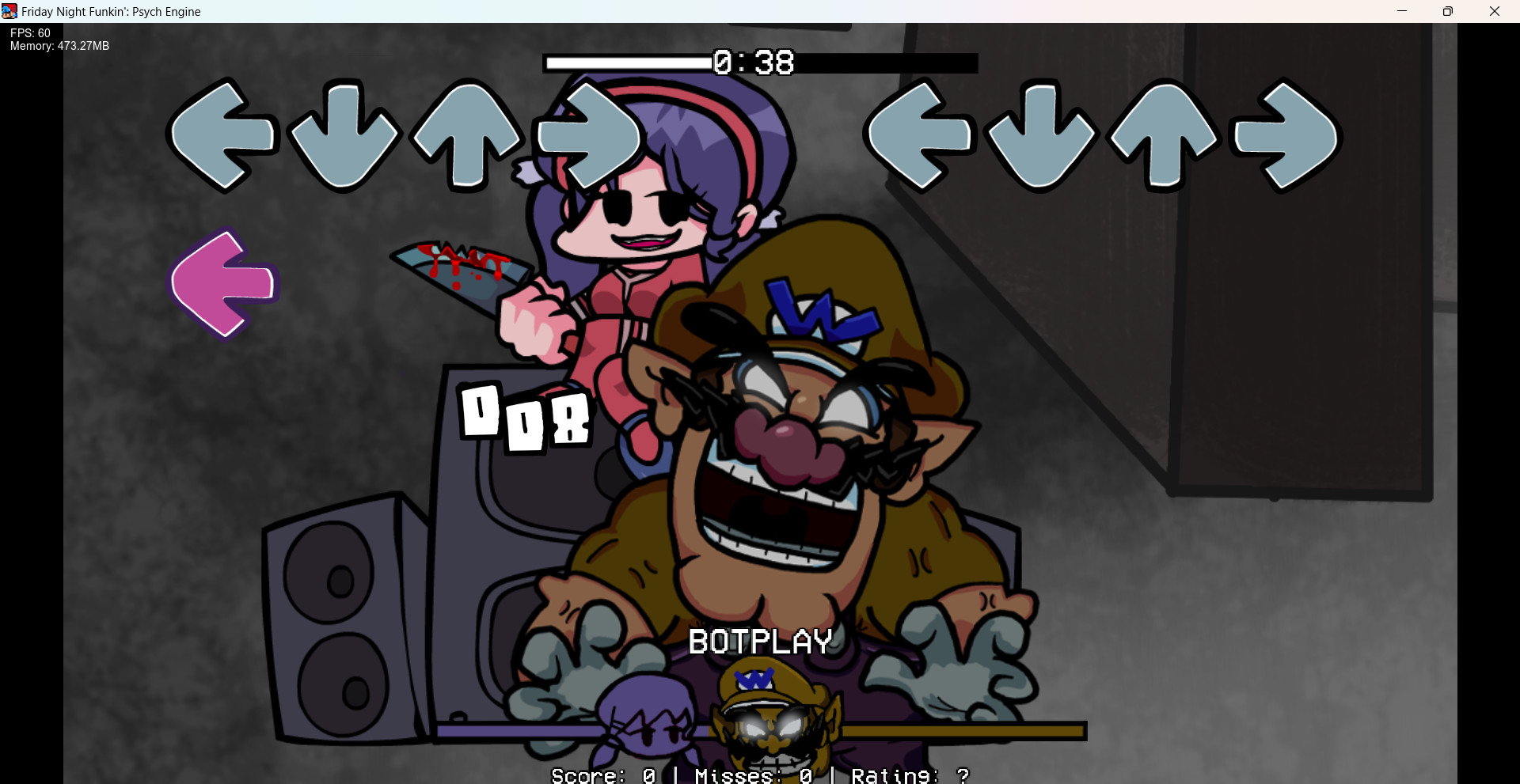 Playable FNAW Wario Mod for Friday Night Funkin' | FNF Mods