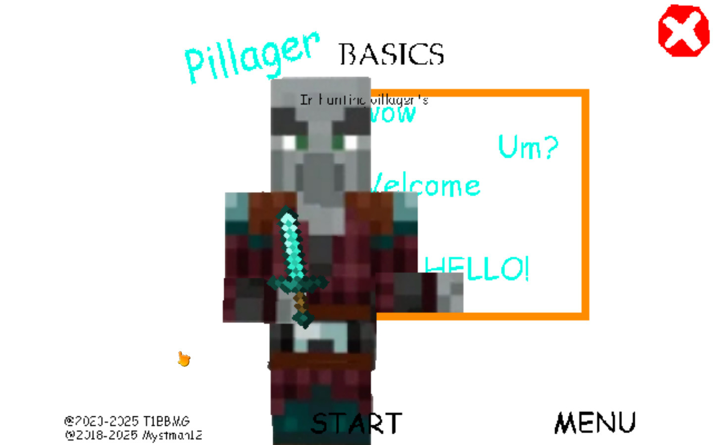Pillager basics in hunting villagers Mod for Baldi's Basics | Baldi Mods