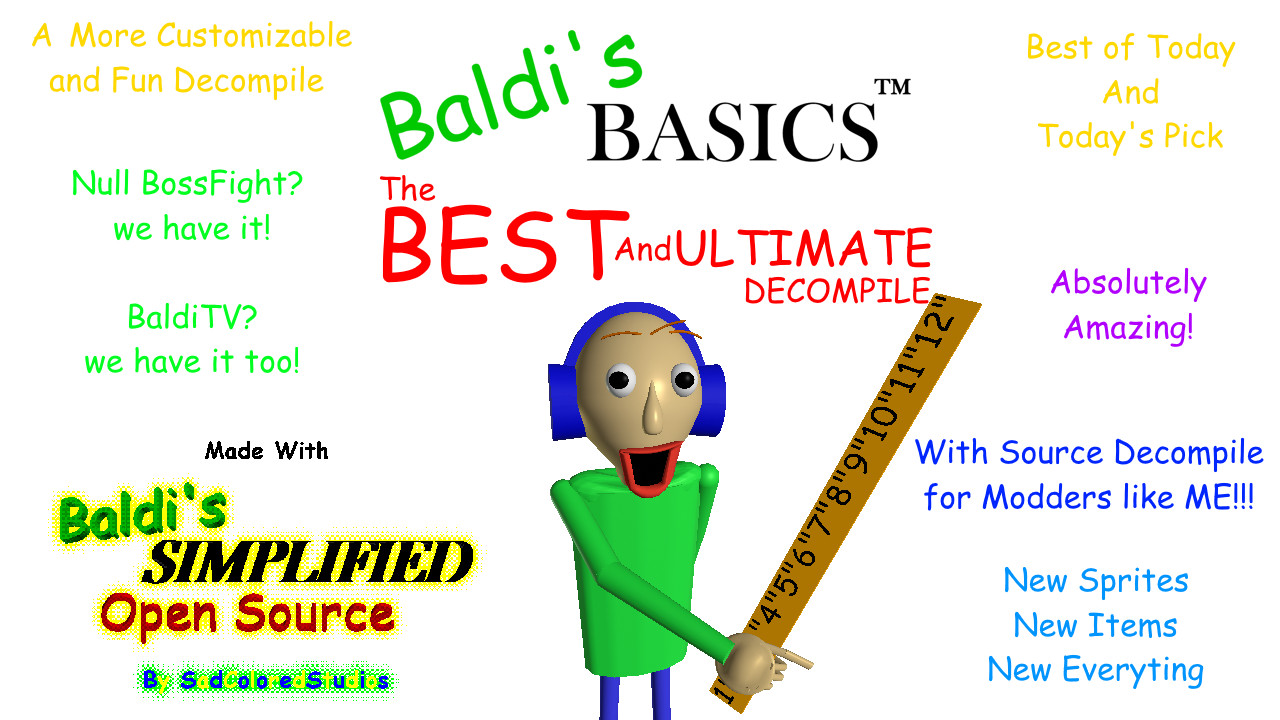 BBTBAUD (EARLY ACCESS BUILD) Mod for Baldi's Basics | Baldi Mods