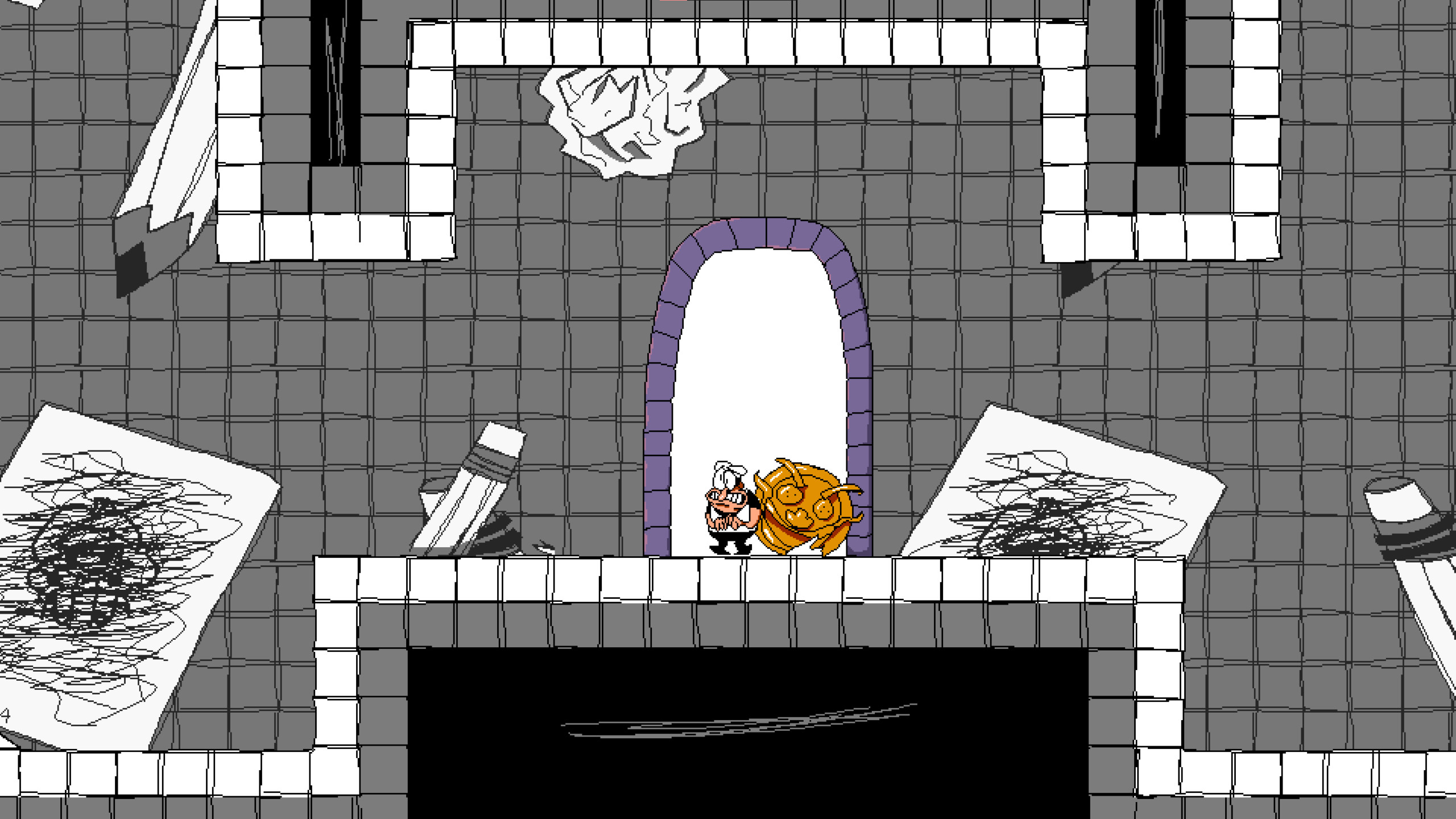 Outer Tower Darkslide Demo Mod for Pizza Tower | PT Mods