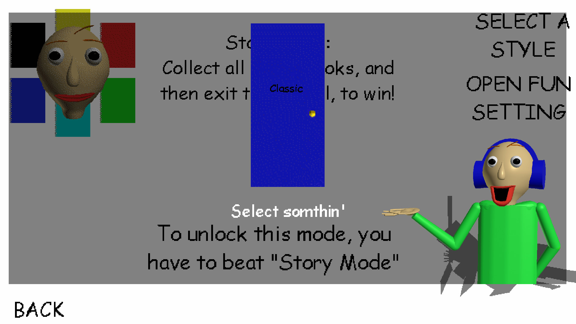 BBTBAUD (EARLY ACCESS BUILD) Mod for Baldi's Basics | Baldi Mods