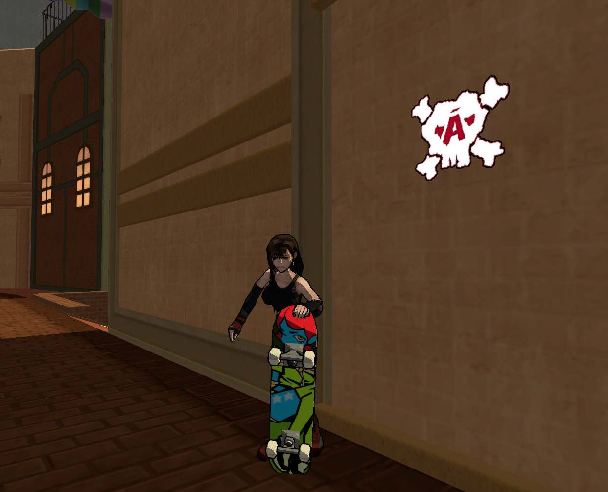 Tifa Lockhart (FF7/KH2) Mod for Bomb Rush Cyberfunk | BRC Mods