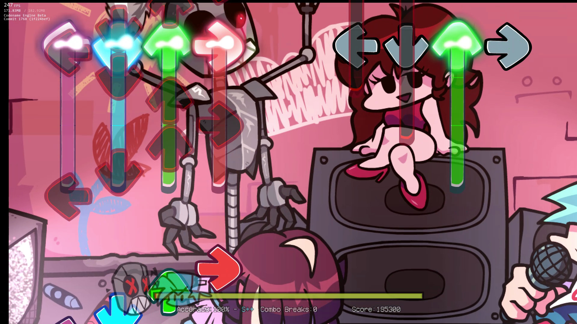 QT: Rewired [CNE] - Termination Playable Mod for Friday Night Funkin' | FNF Mods