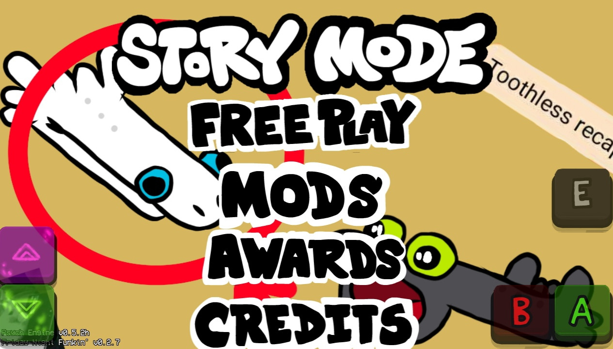 Vs. Toothless v2 Mod for Friday Night Funkin' | FNF Mods