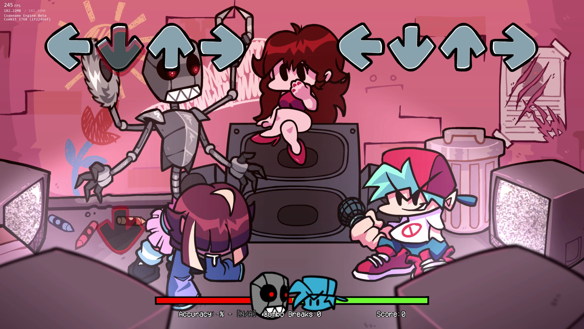 QT: Rewired [CNE] - Termination Playable Mod for Friday Night Funkin' | FNF Mods