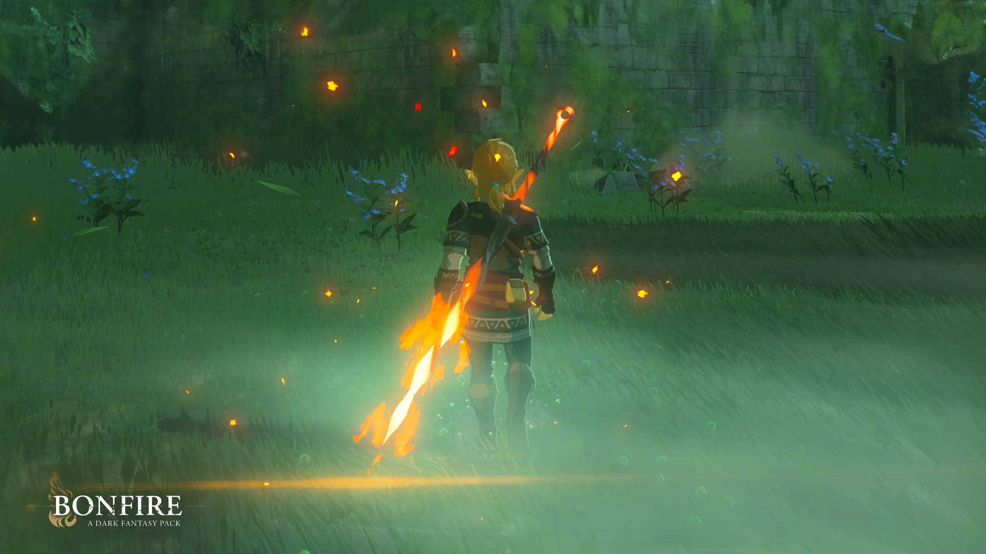 Bonfire: A Dark Fantasy Pack Mod for The Legend of Zelda: Breath of the ...