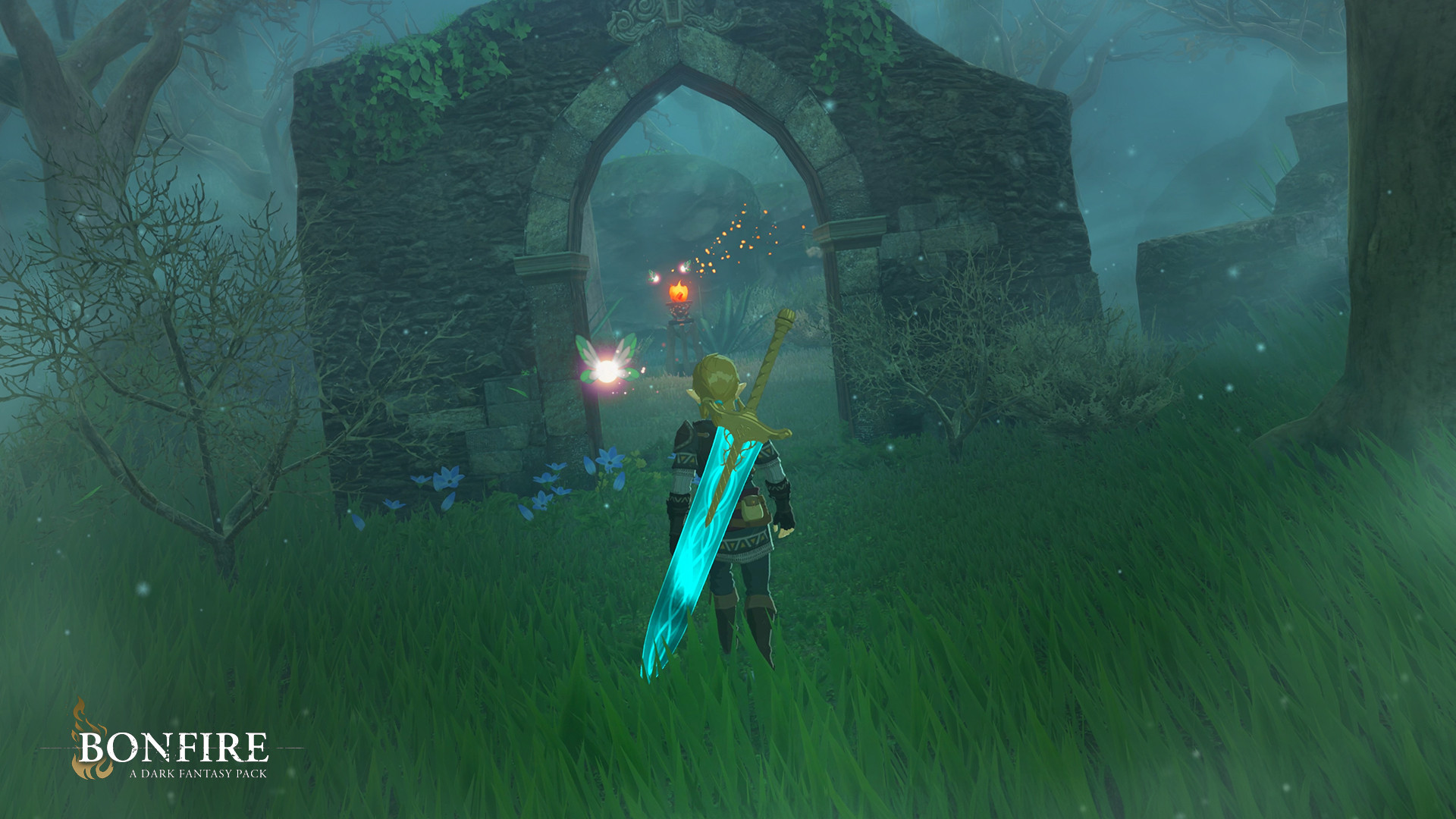 Bonfire: A Dark Fantasy Pack Mod for The Legend of Zelda: Breath of the ...