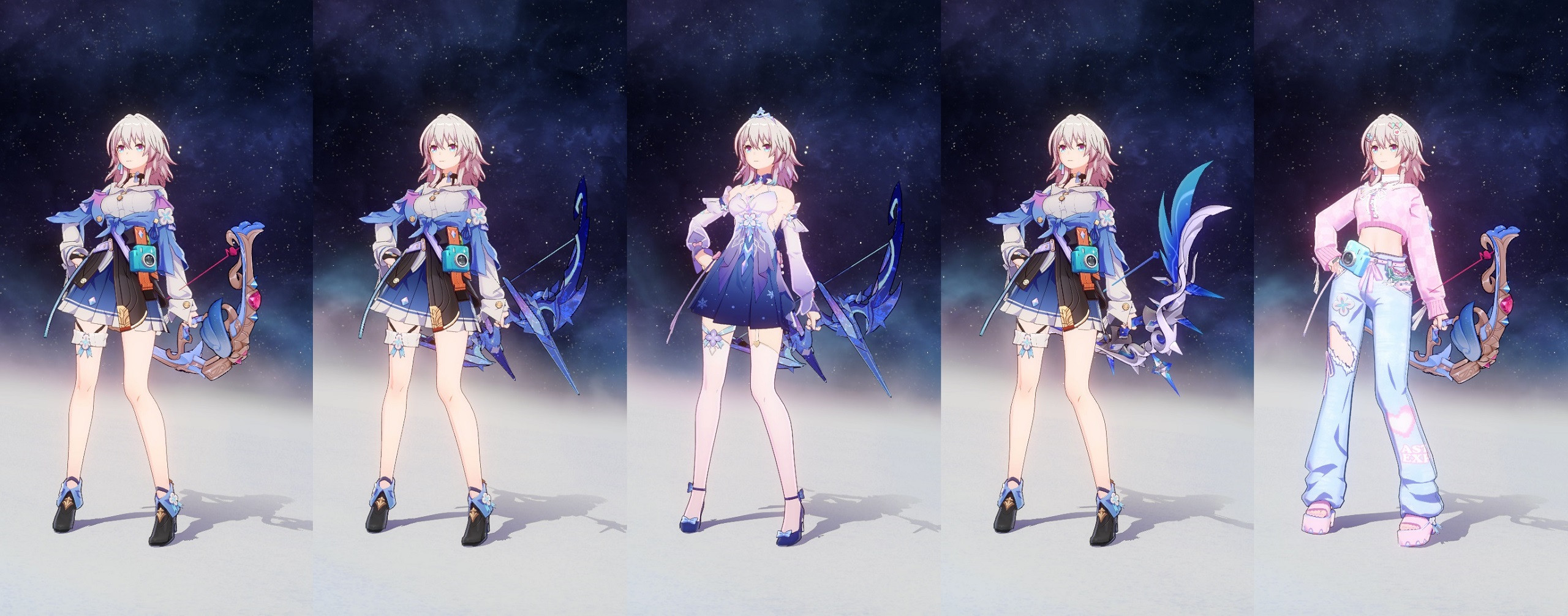 More Bows for March 7th Mod for Honkai Star Rail | HSR Mods