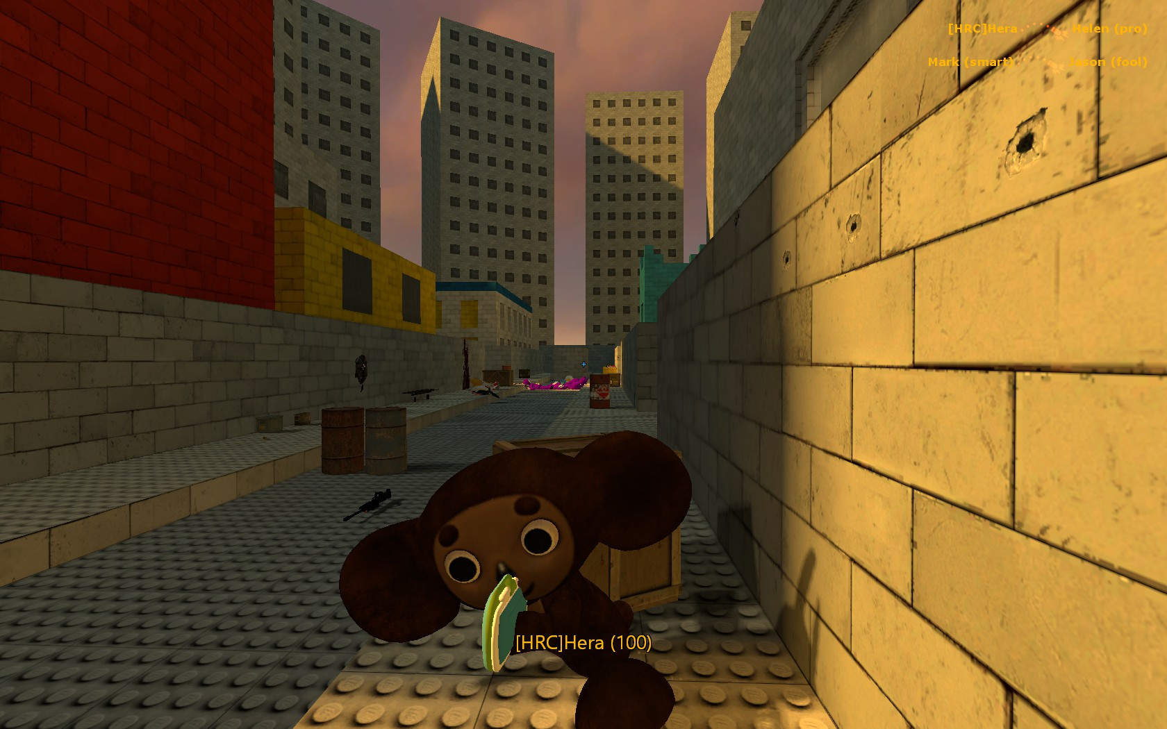 Cheburashka over male_01 Mod for Half-Life 2: Deathmatch | HL2:DM Mods
