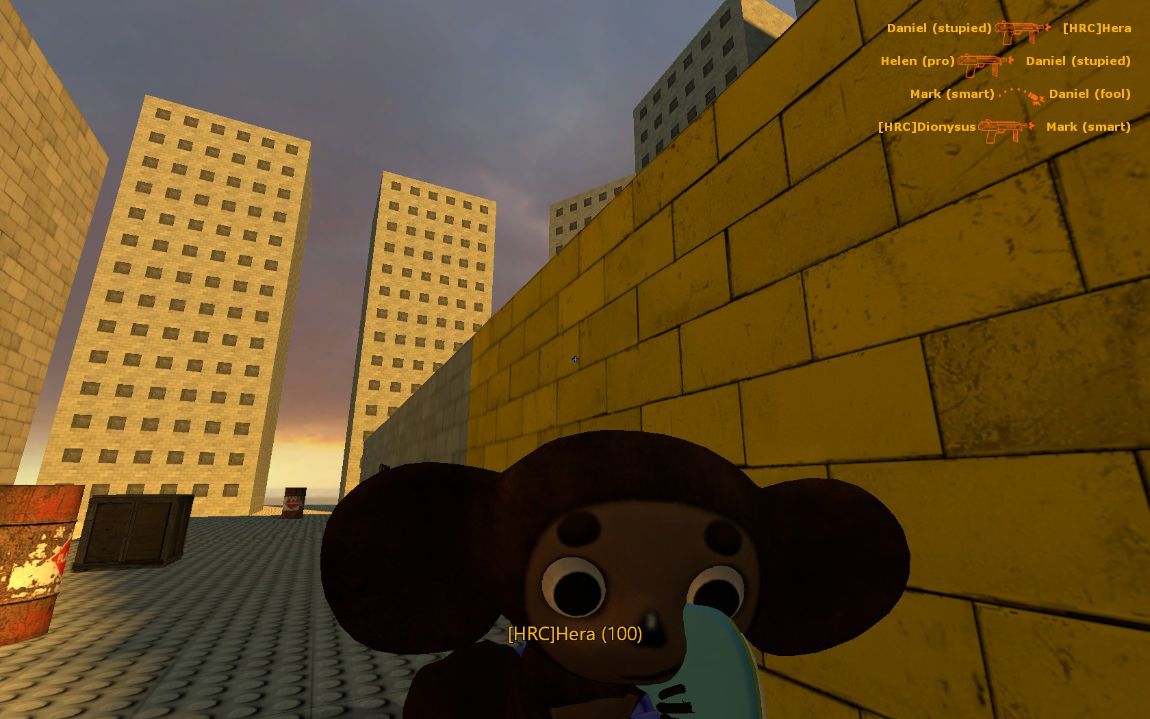 Cheburashka over male_01 Mod for Half-Life 2: Deathmatch | HL2:DM Mods