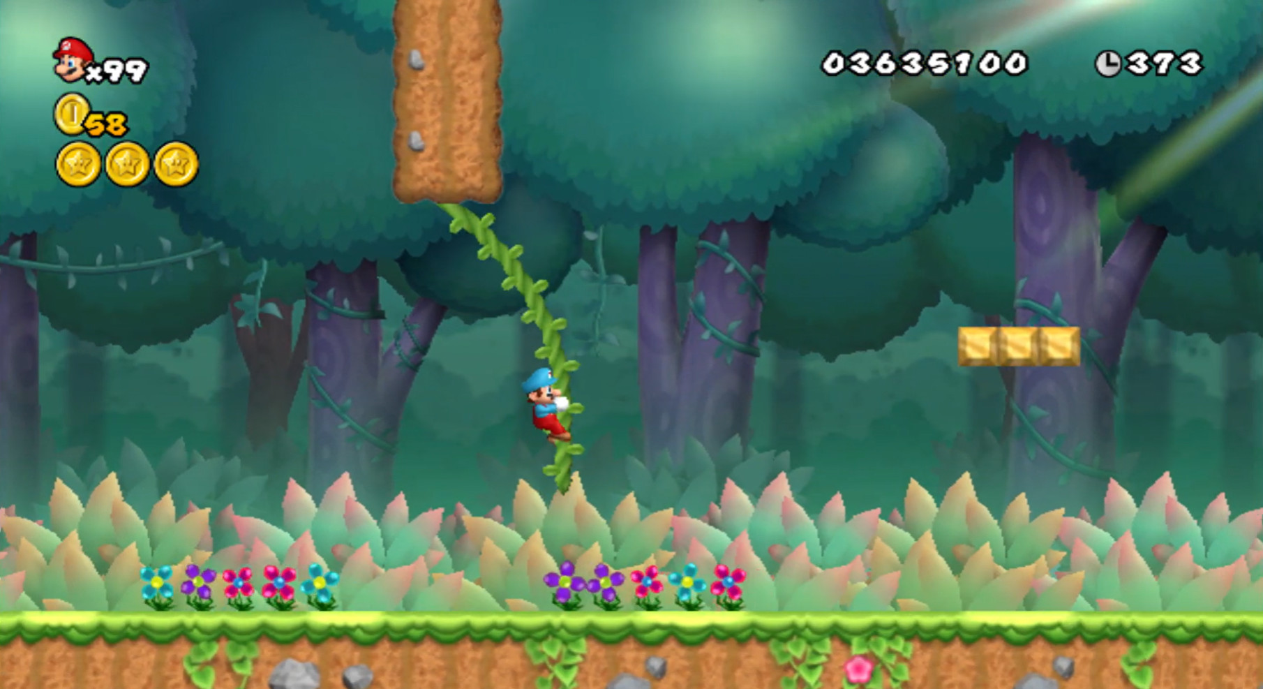 NSMBDS Inspired Forest Mod for New Super Mario Bros. Wii | NSMBW Mods