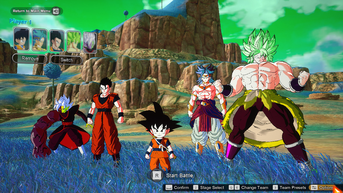 [Full Roster] DBZ Anime Color Style V2.1 + MOD Mod for Dragon Ball ...