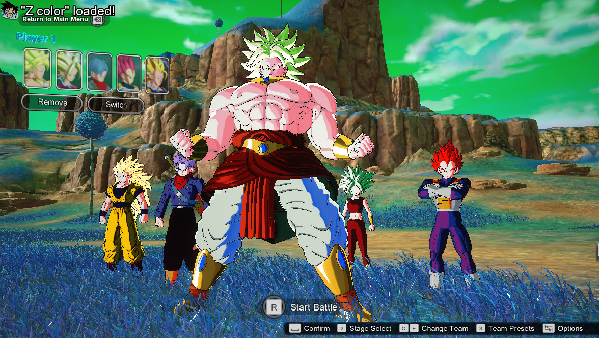 [Full Roster] DBZ Anime Color Style V2.1 + MOD Mod for Dragon Ball ...