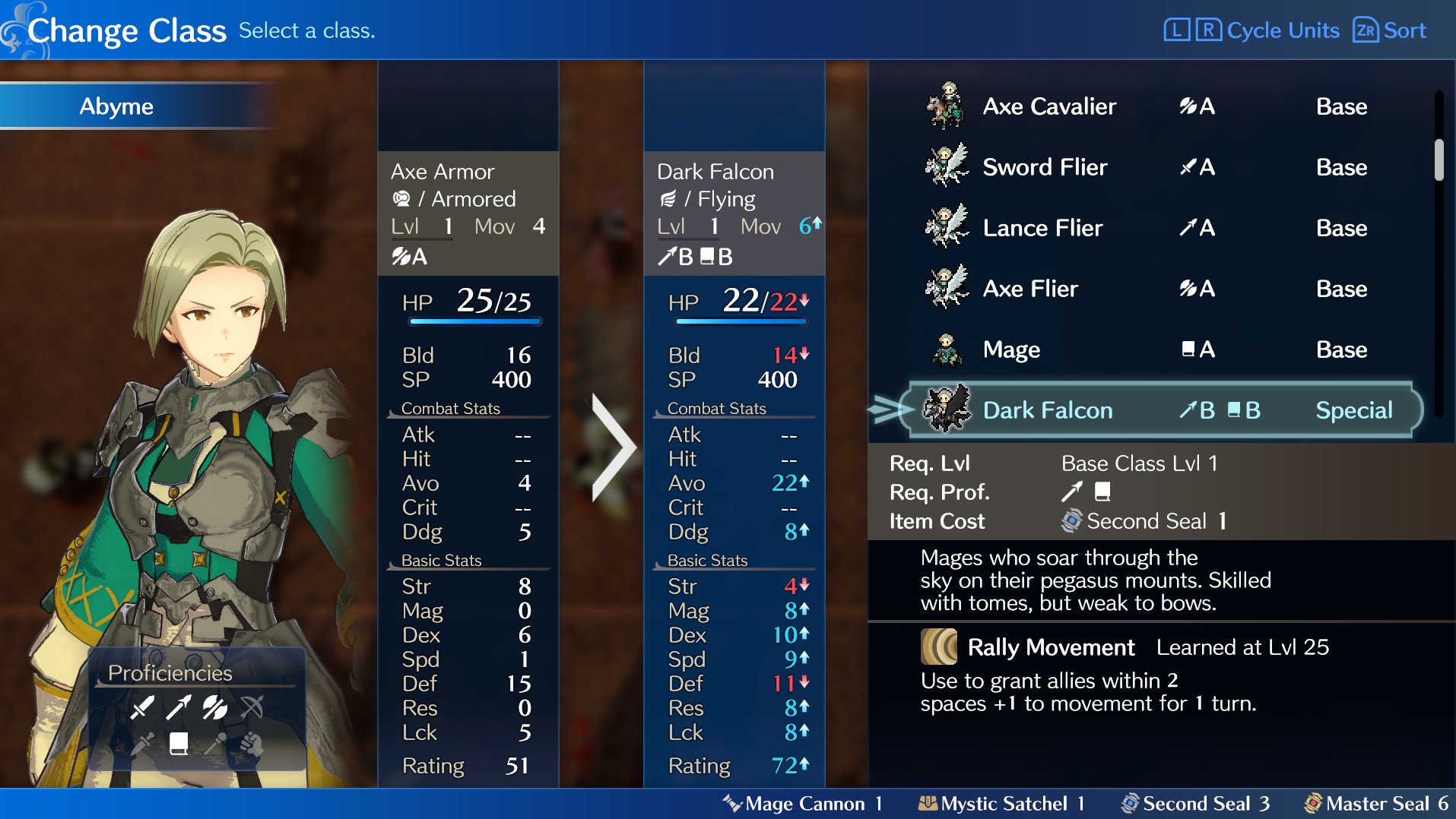 Dark Falcon Class Mod for Fire Emblem Engage | FEE Mods