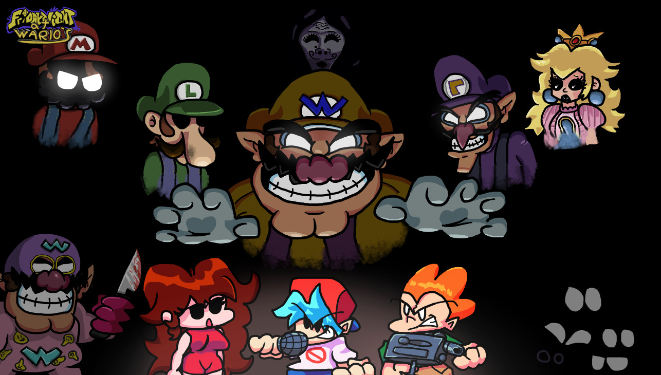 Friday Night at Wario's DEMO Mod for Friday Night Funkin' | FNF Mods