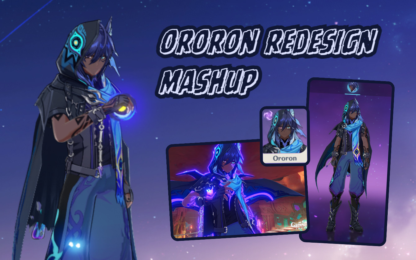(BROKEN) Ororon redesign mashup Mod for Genshin Impact | GI Mods