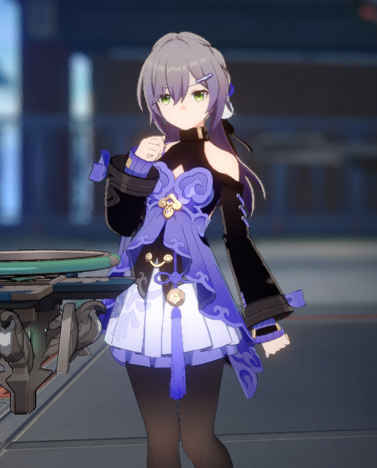 Quantum Colored Qingque Mod for Honkai Star Rail | HSR Mods