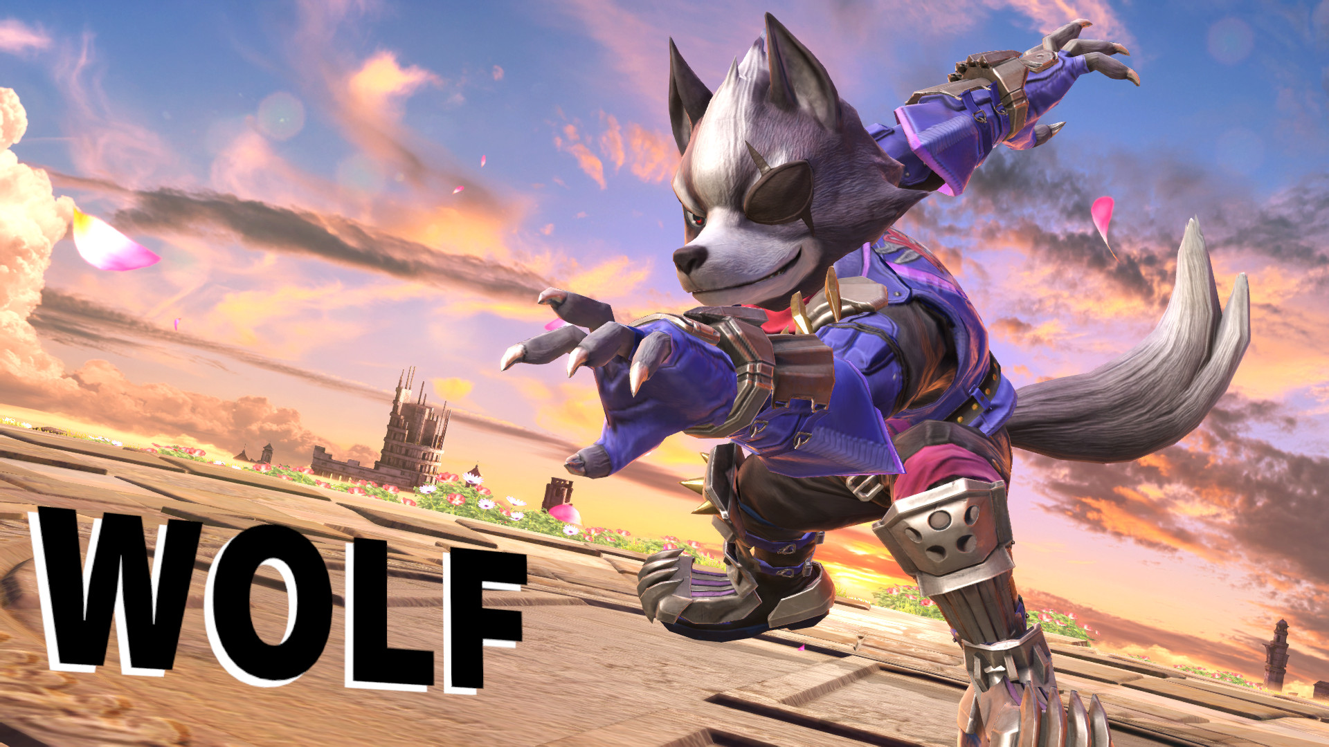 Wolf Victory Animation Expression Overlap Fix Mod for Super Smash Bros ...