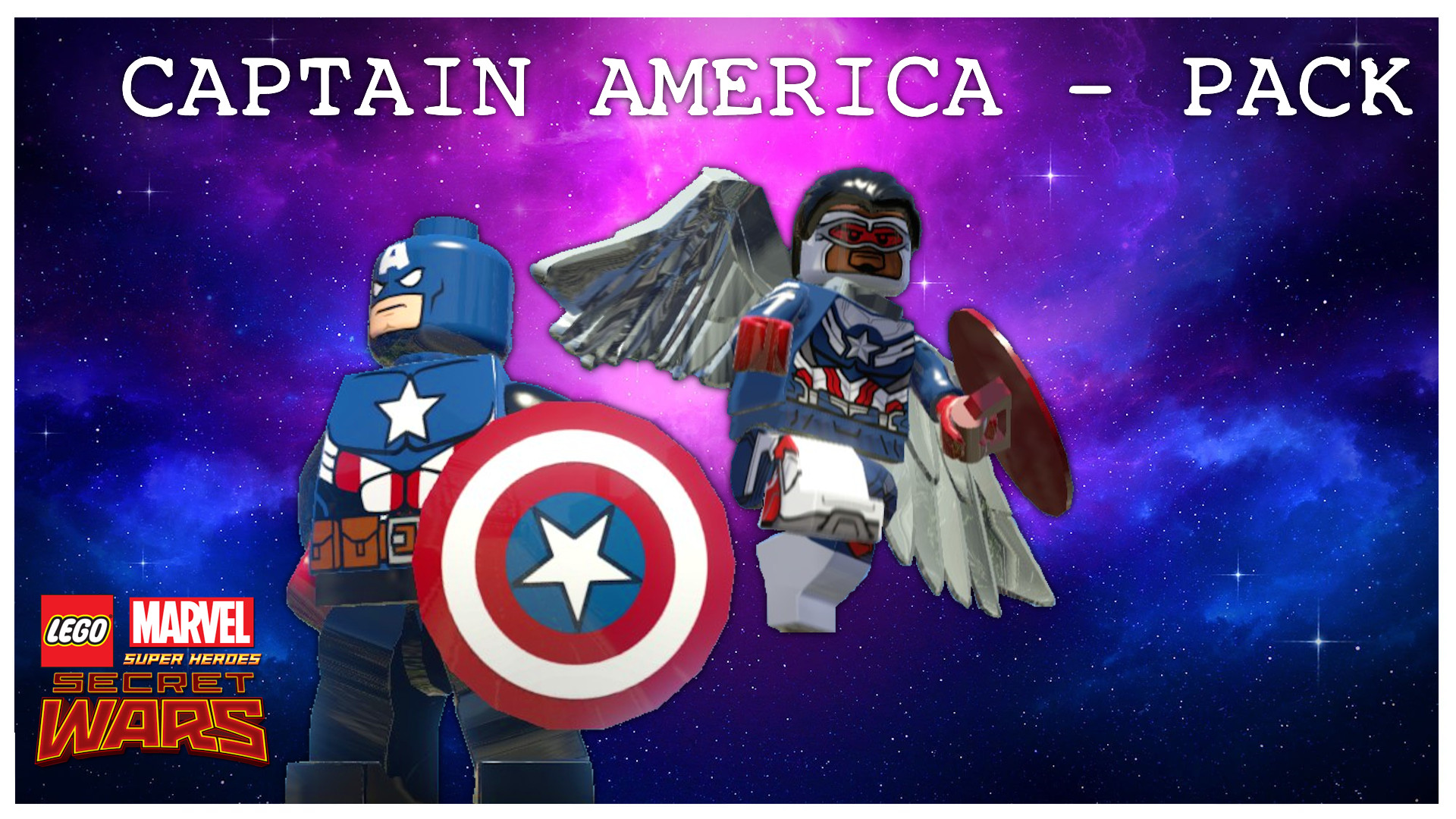 Captain America Pack - LMSH1 Mod Mod for LEGO Marvel Super Heroes ...