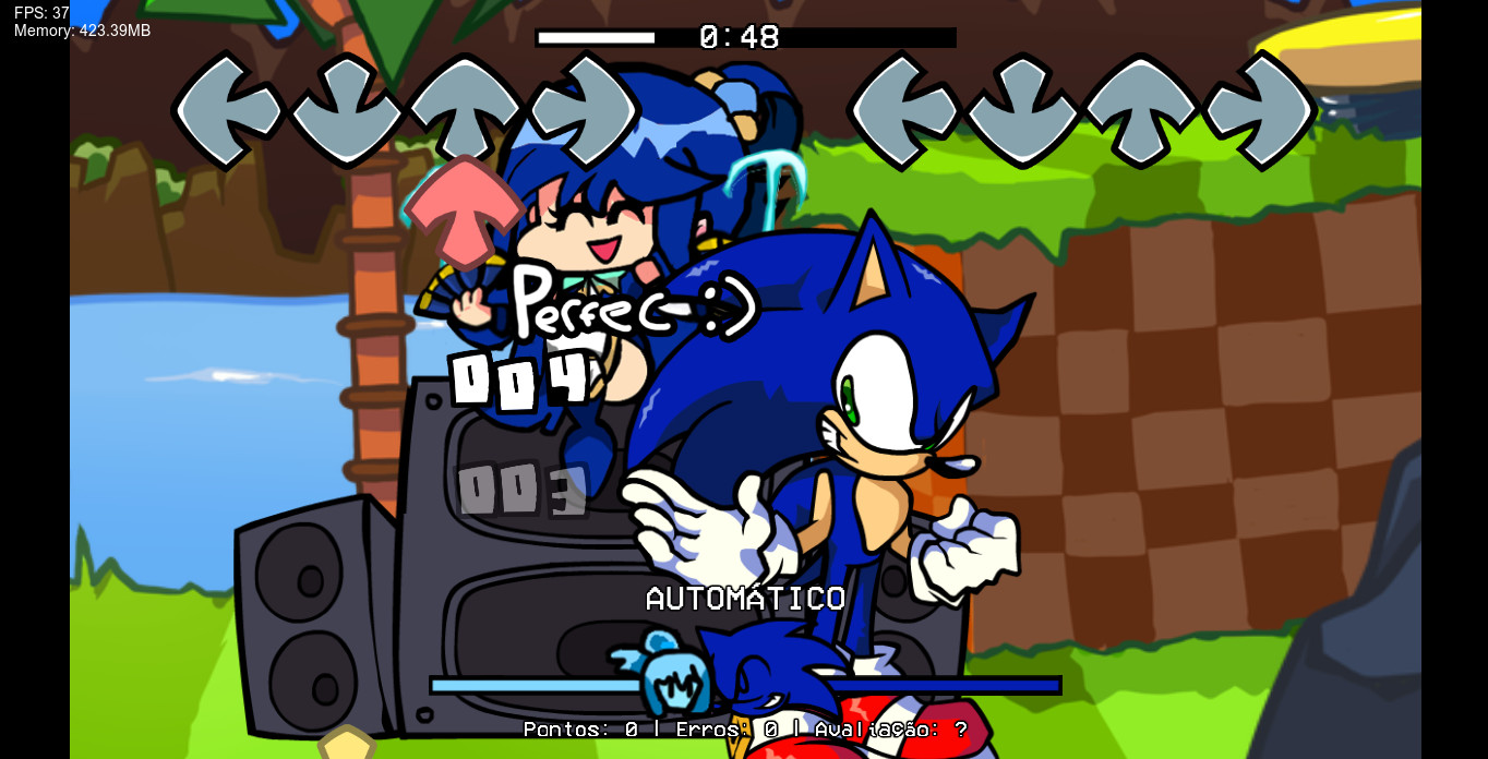 Playable Sonic (Sonic Legacy) Mod for Friday Night Funkin' | FNF Mods