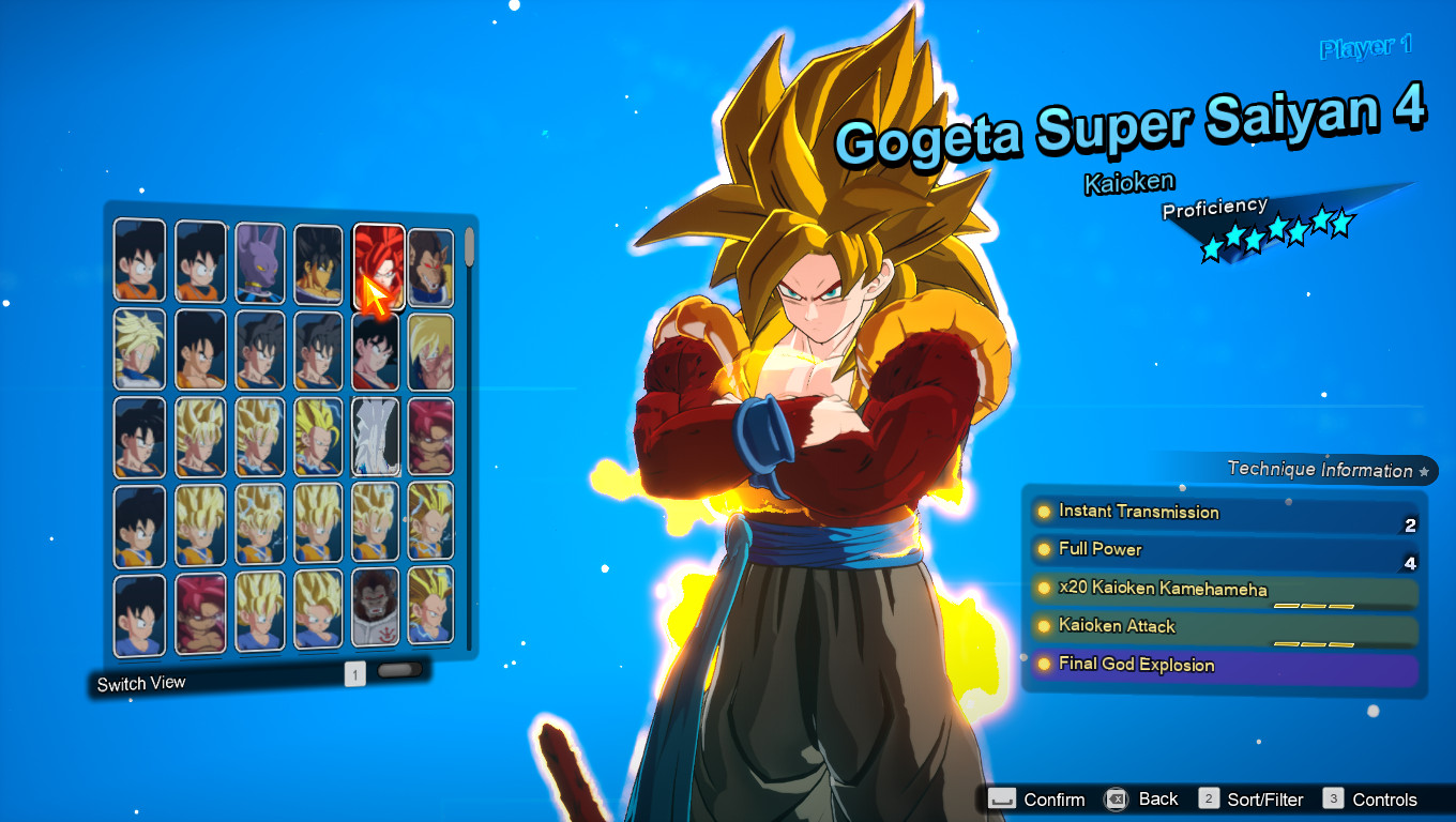 Gogeta Ssj4 Kaioken Mod for Dragon Ball: Sparking! ZERO | DBSZ Mods