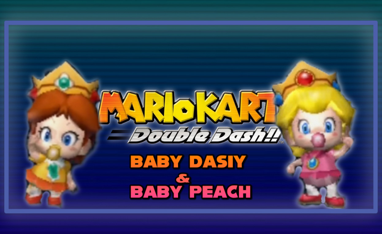 Baby Daisy and Baby Peach Mod for Mario Kart: Double Dash!! | MKDD Mods