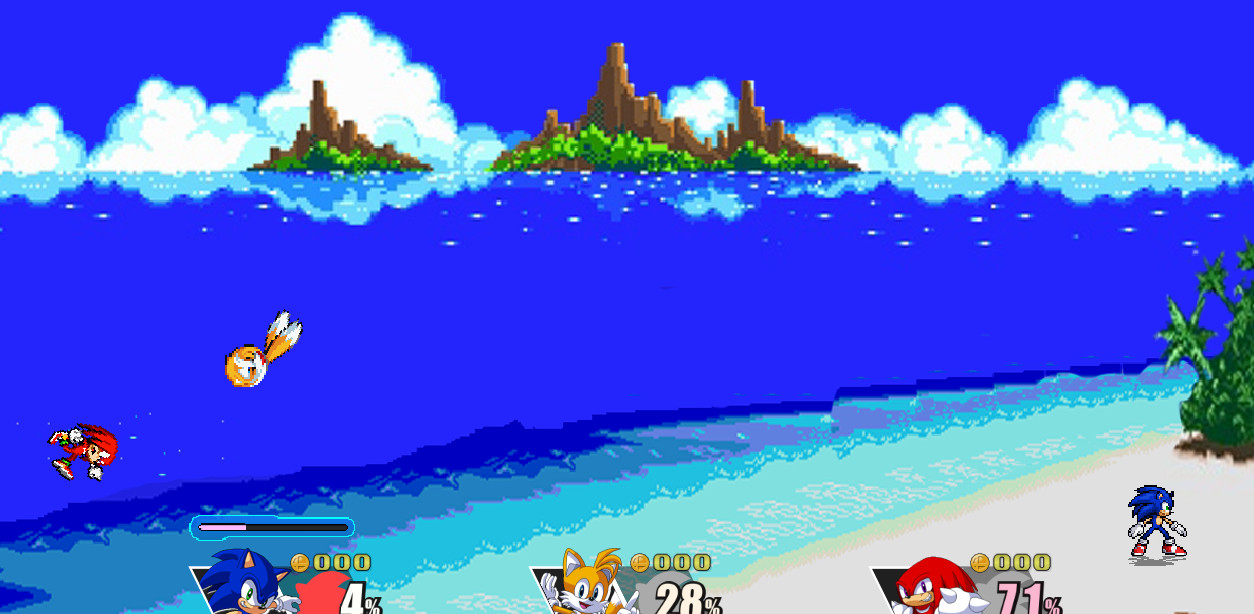 Angel Island Zone ( Sonic the Hedgehog 3) Mod for Super Smash Bros ...
