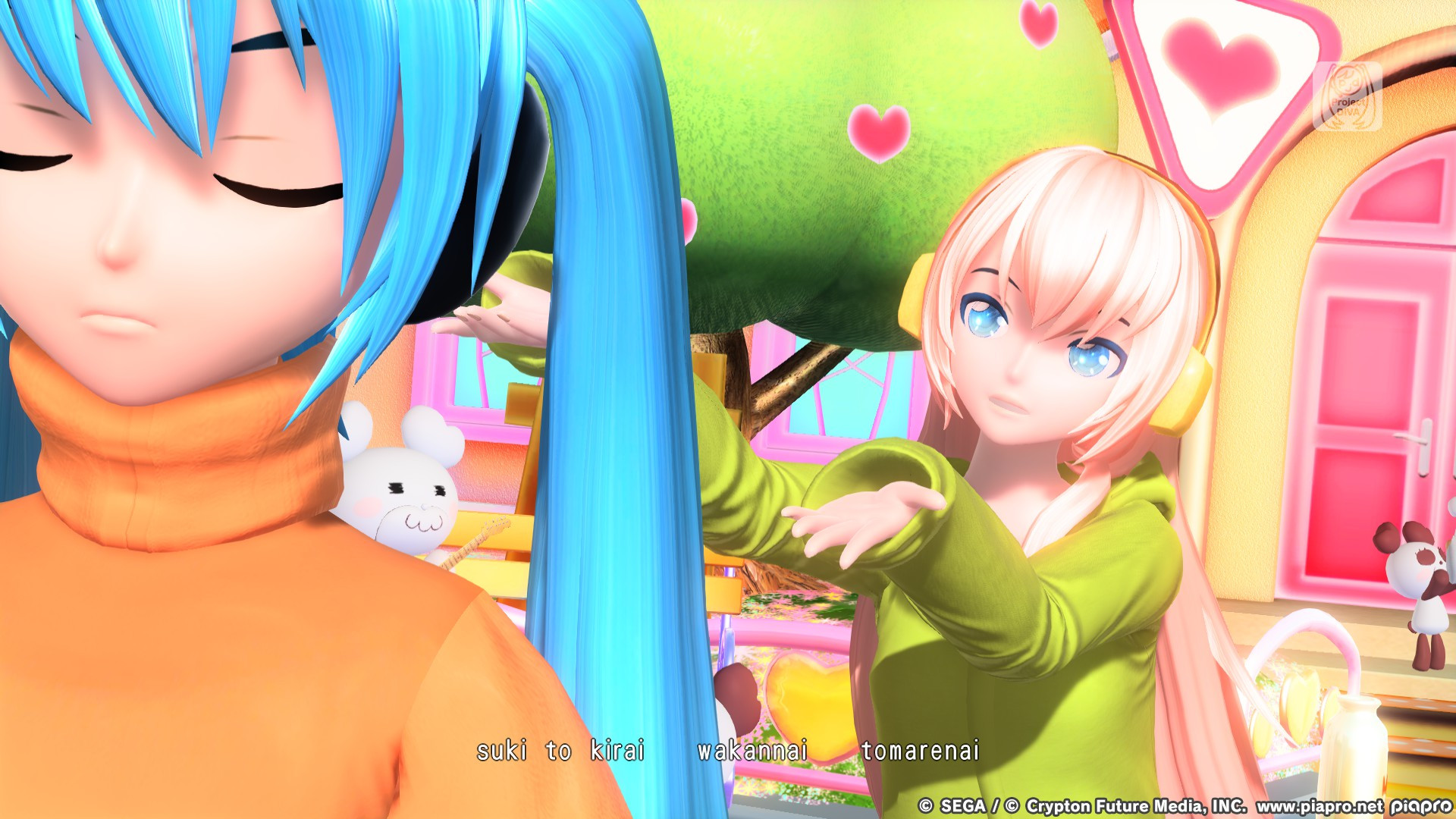 SLUMP Miku & Luka Modules Mod for Hatsune Miku: Project DIVA Mega Mix+ ...