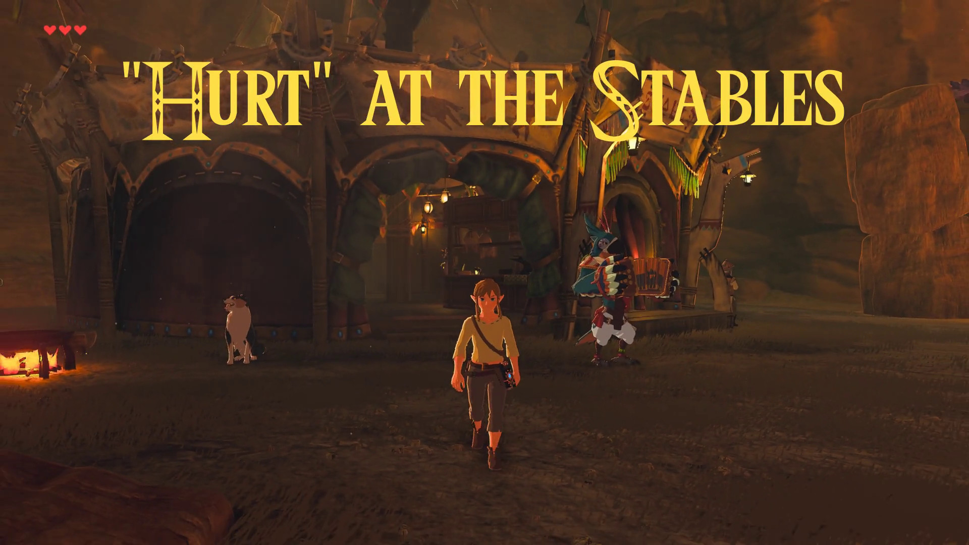Kass Plays "Hurt" at the Stables Mod for The Legend of Zelda: Breath of ...