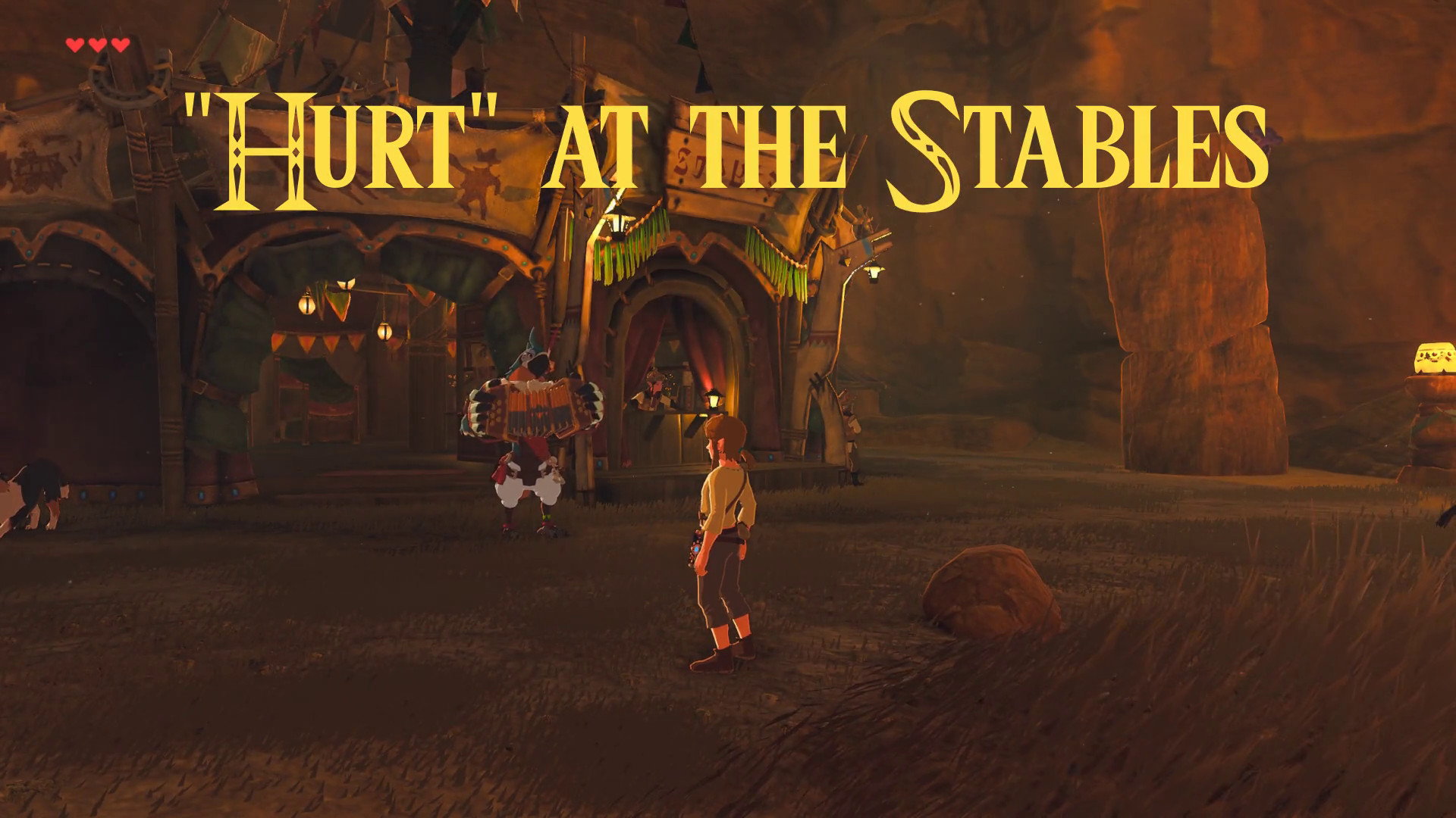 Kass Plays "Hurt" at the Stables Mod for The Legend of Zelda: Breath of ...