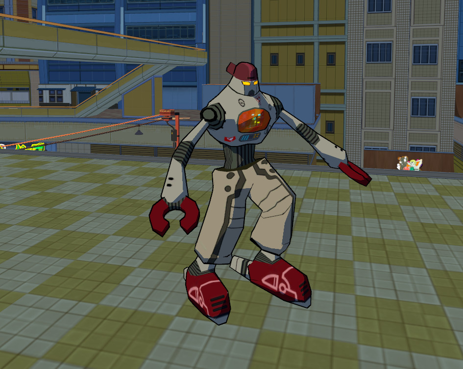 Roboy (JSRF) Mod for Bomb Rush Cyberfunk | BRC Mods