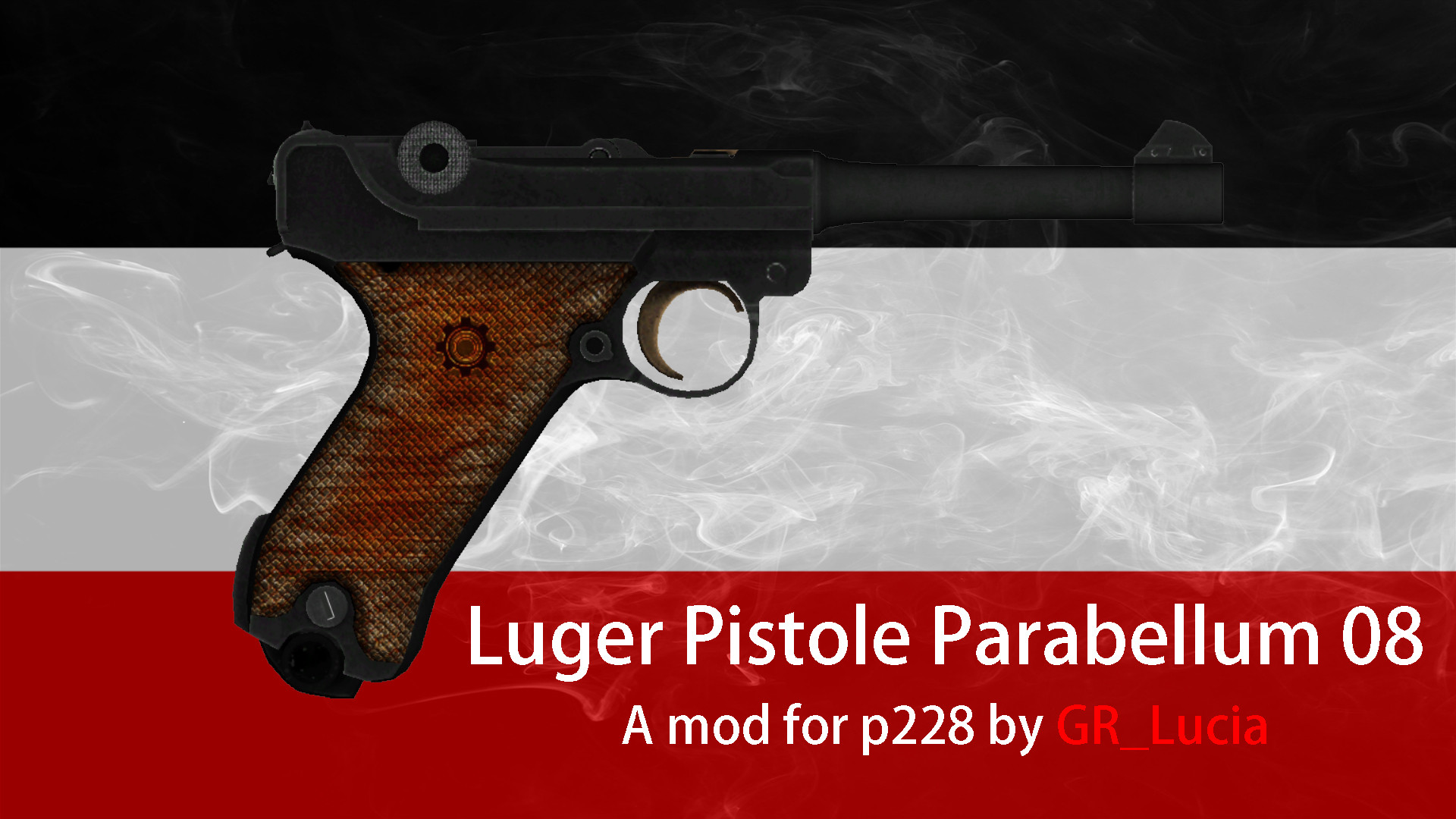 Luger Pistol 08--Pistole Parabellum Mod for Counter-Strike 1.6 | CS1.6 Mods