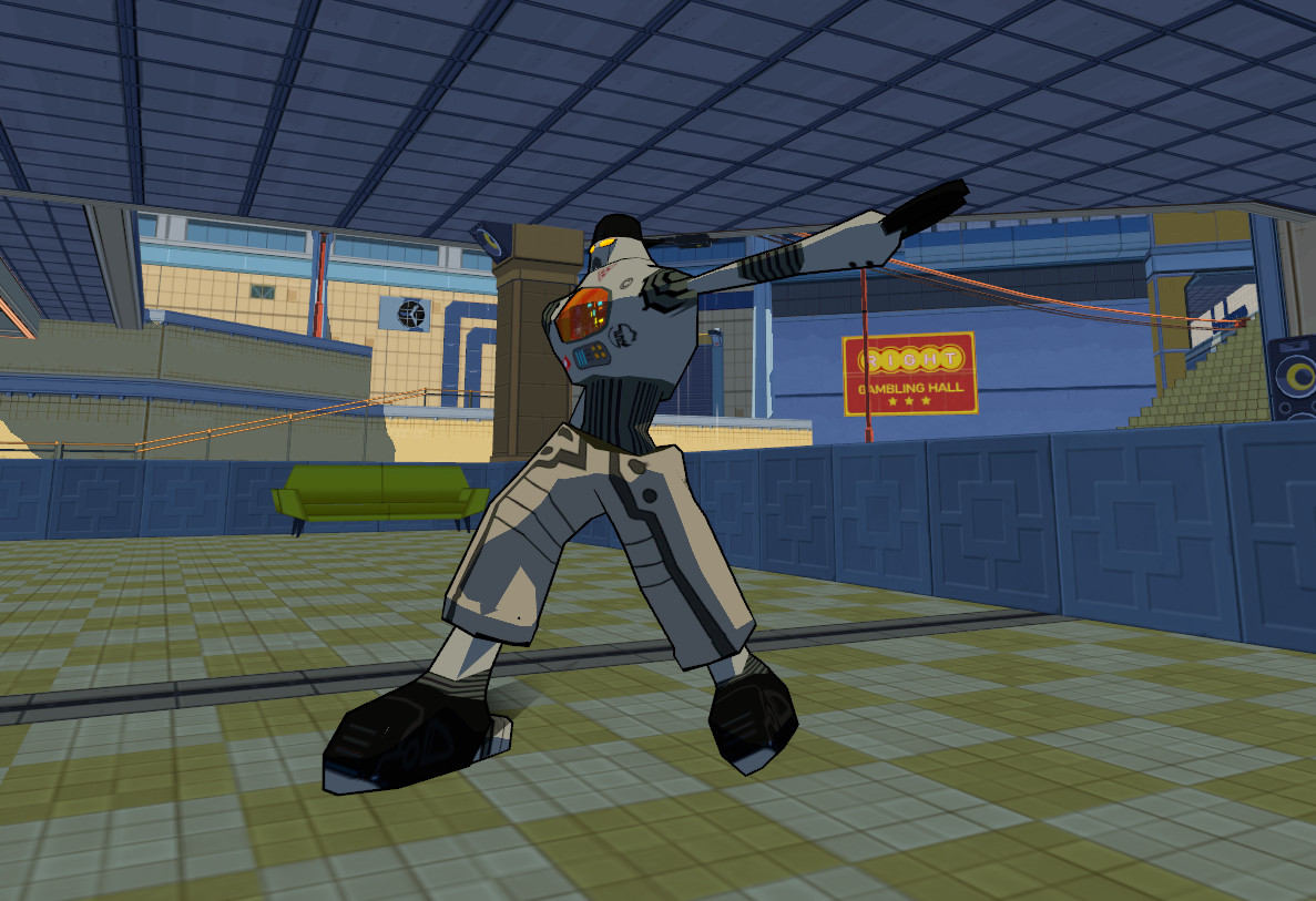 Roboy (JSRF) Mod for Bomb Rush Cyberfunk | BRC Mods