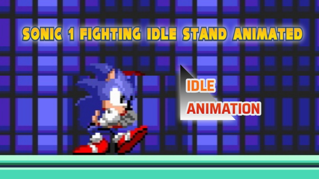 Fighting stand idle animated for sonic 1 Mod for Sonic 3 A.I.R. | S3AIR ...